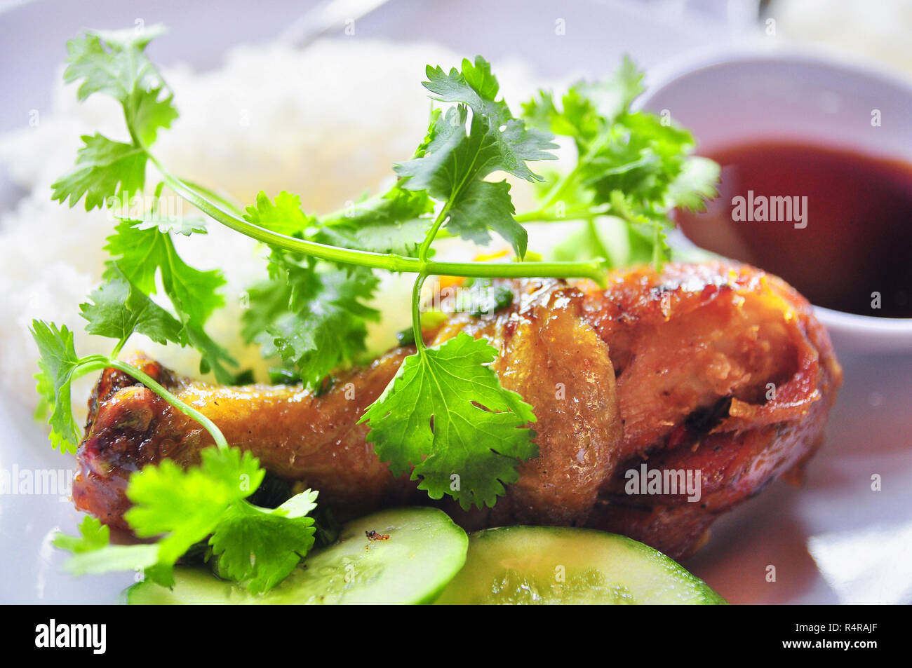 Vietnamese broken rice com tam hi-res stock photography and images - Alamy