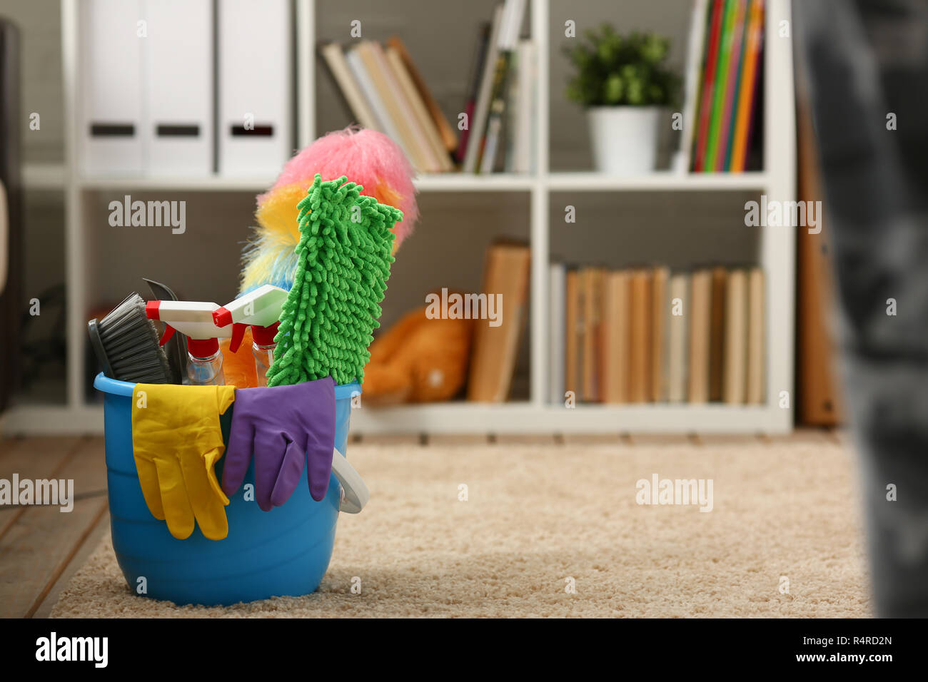 Bucket cleaning equipment stands hi-res stock photography and images ...