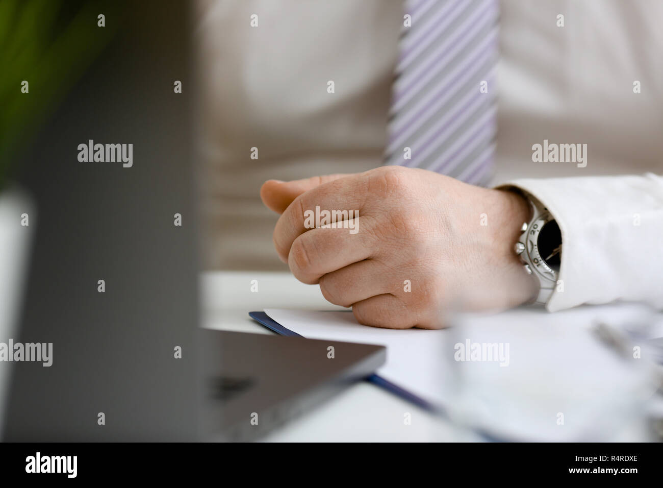 Male in empty conference hi-res stock photography and images - Alamy
