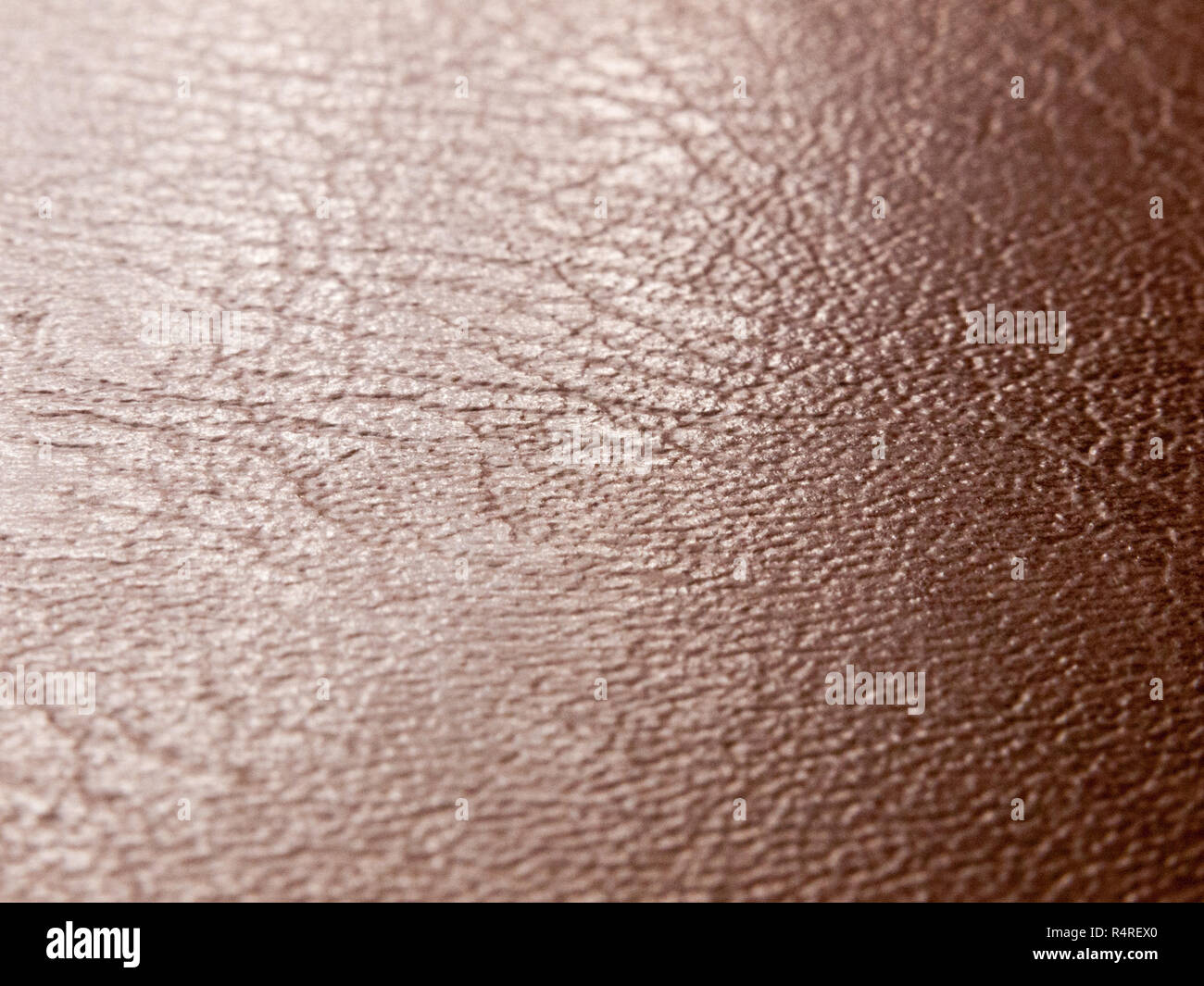 rough and smooth texture of brown leather up close Stock Photo - Alamy