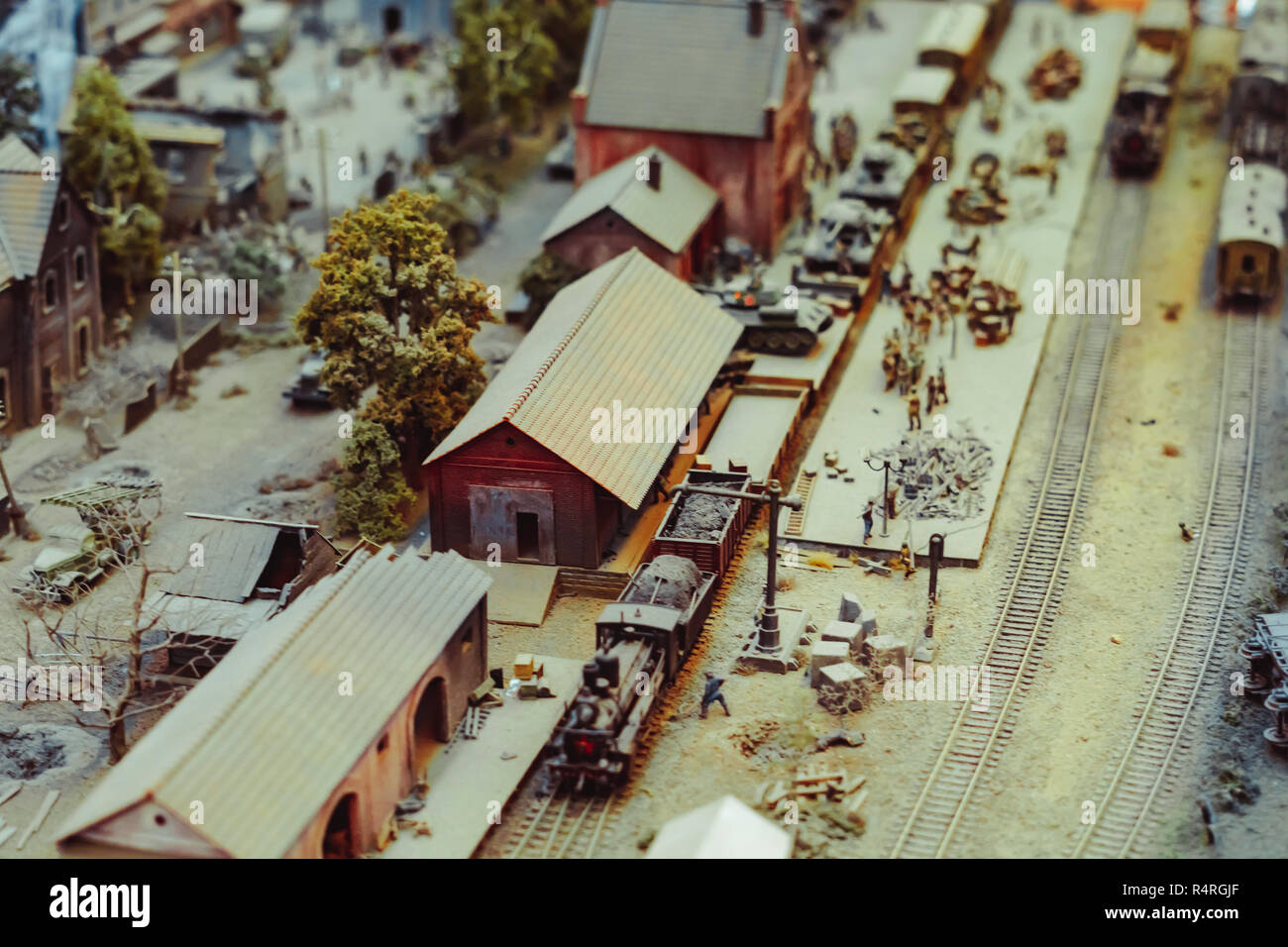 Novokuzneck, Russia - 26.07.2018: Wargaming miniatures depicting ...