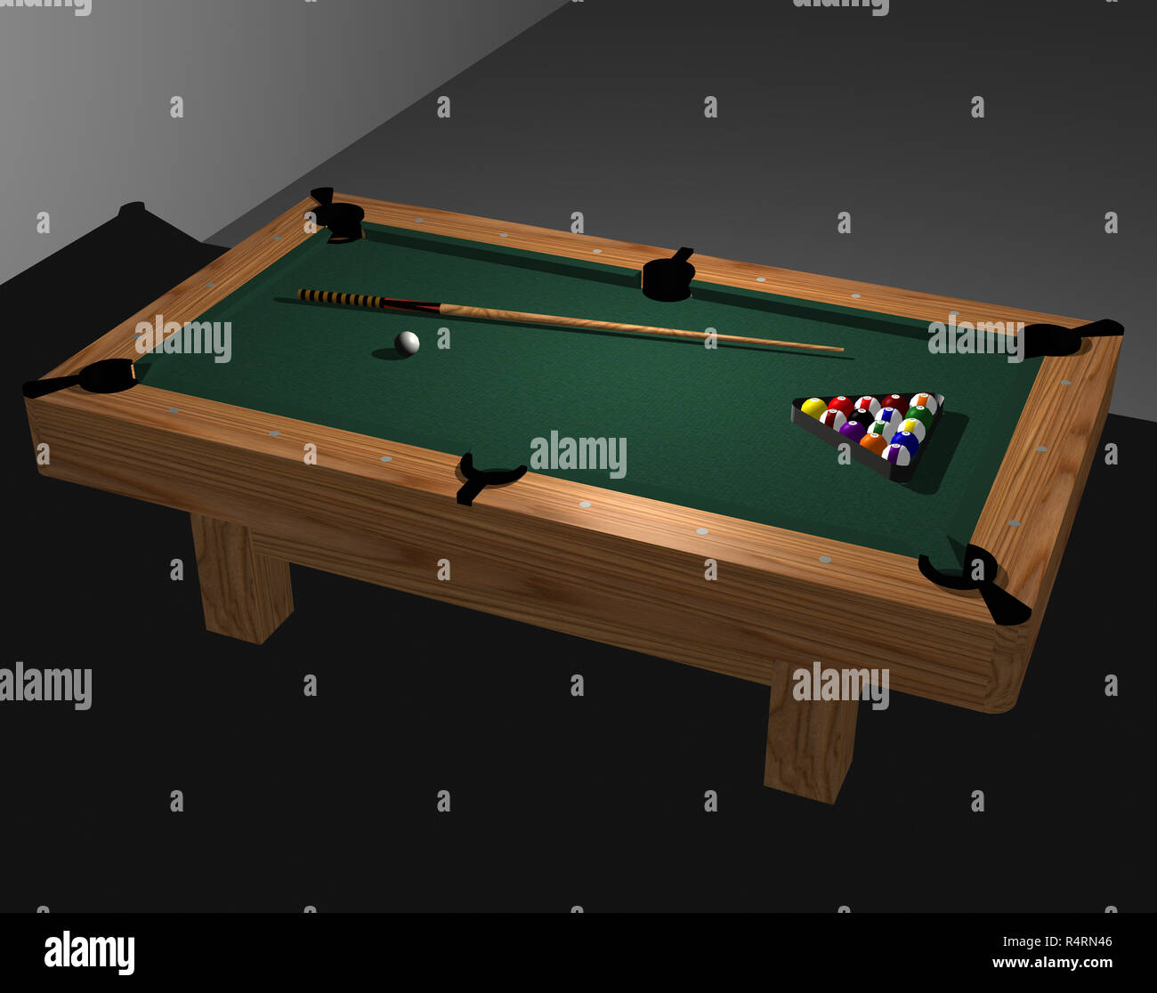 billiard table free Stock Photo - Alamy