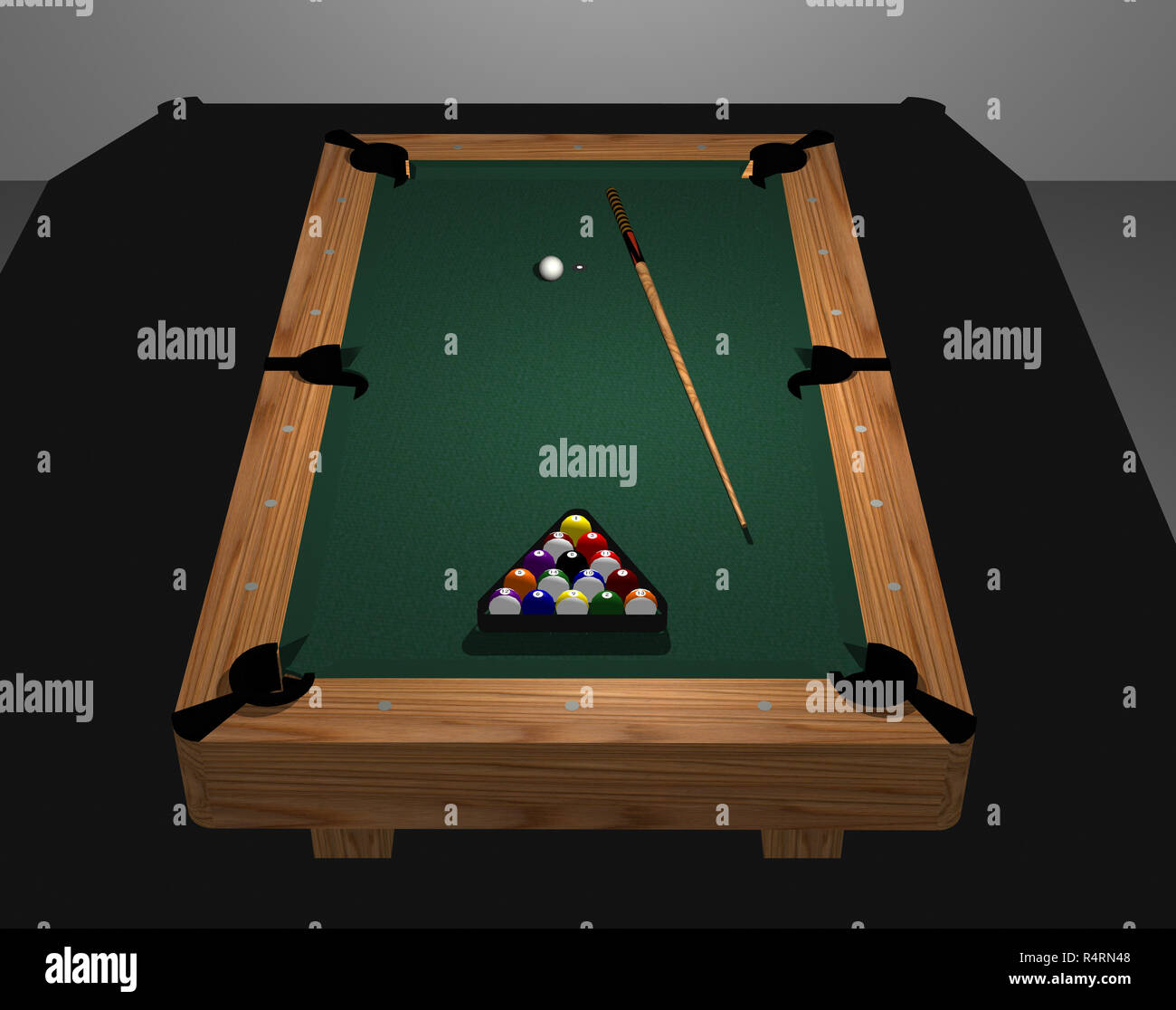 billiard table free Stock Photo - Alamy