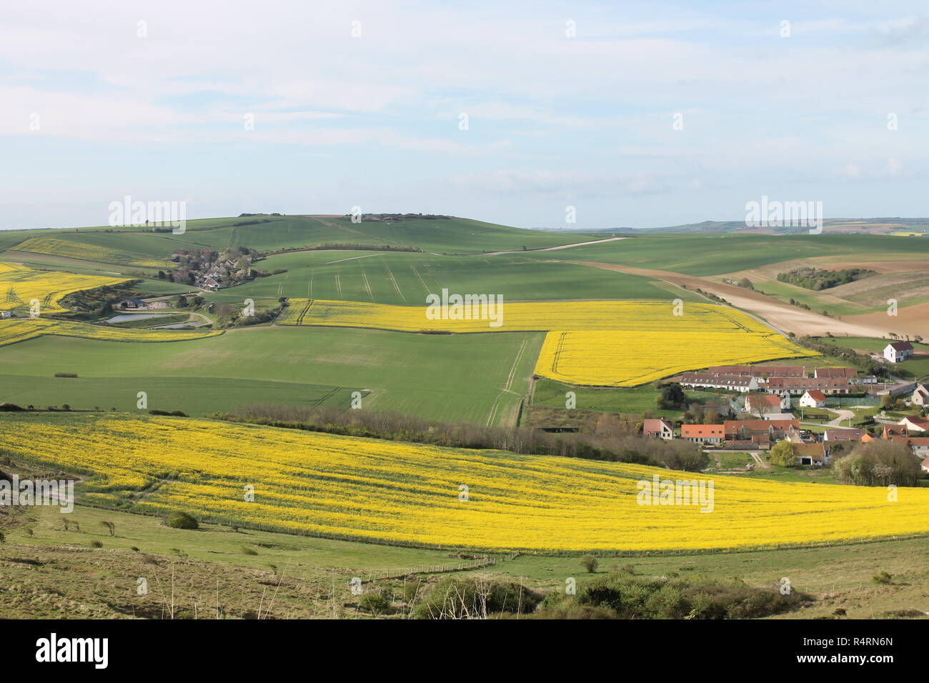 France haute normandie fields hi-res stock photography and images - Alamy