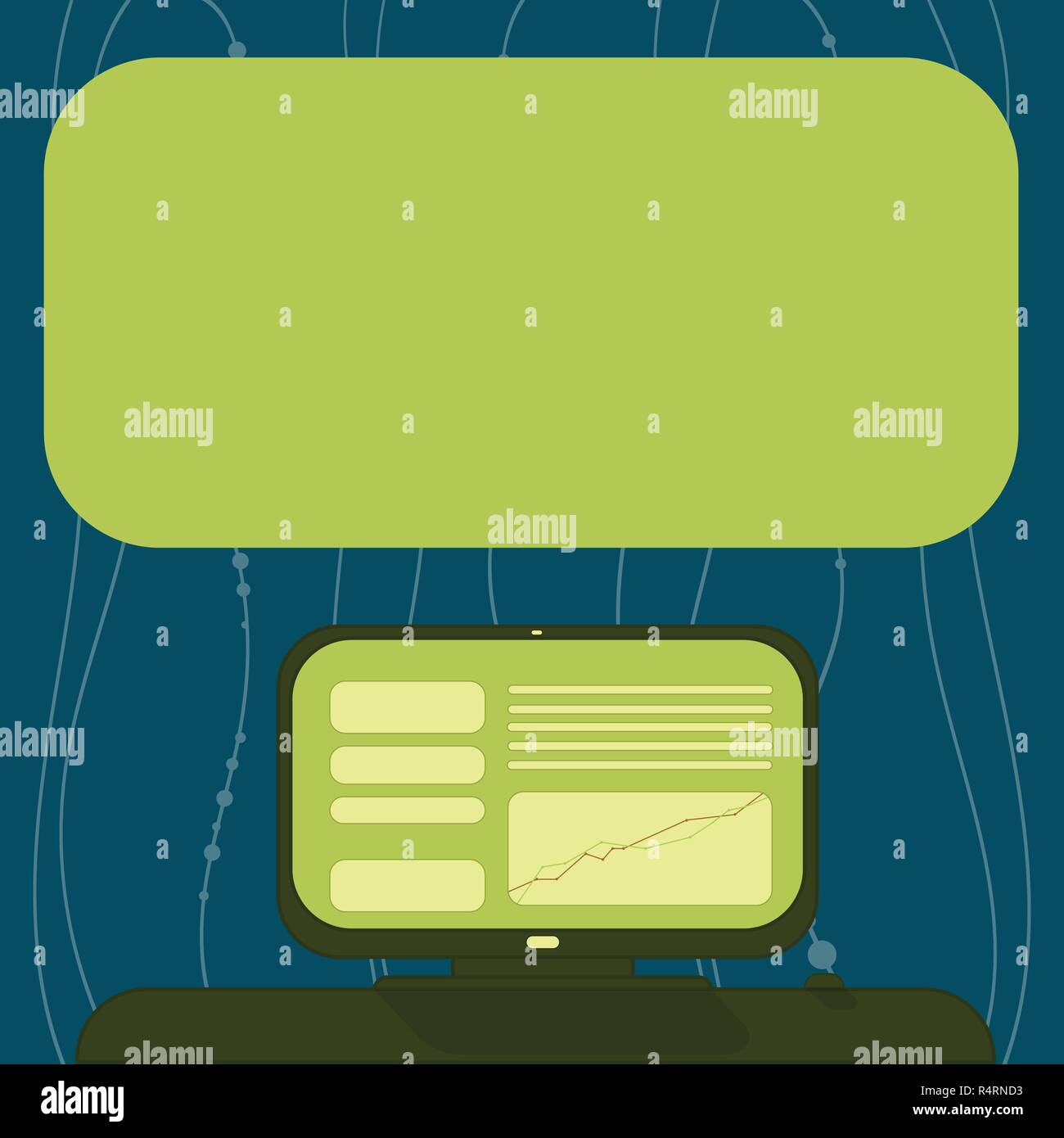 Design business concept Business ad for website promotion banners empty ...