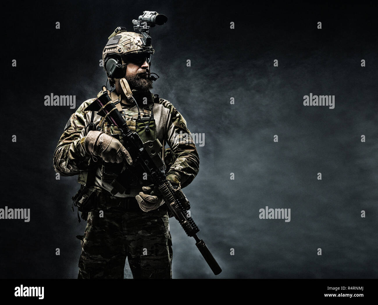 Army Ranger in field Uniforms Stock Photo - Alamy