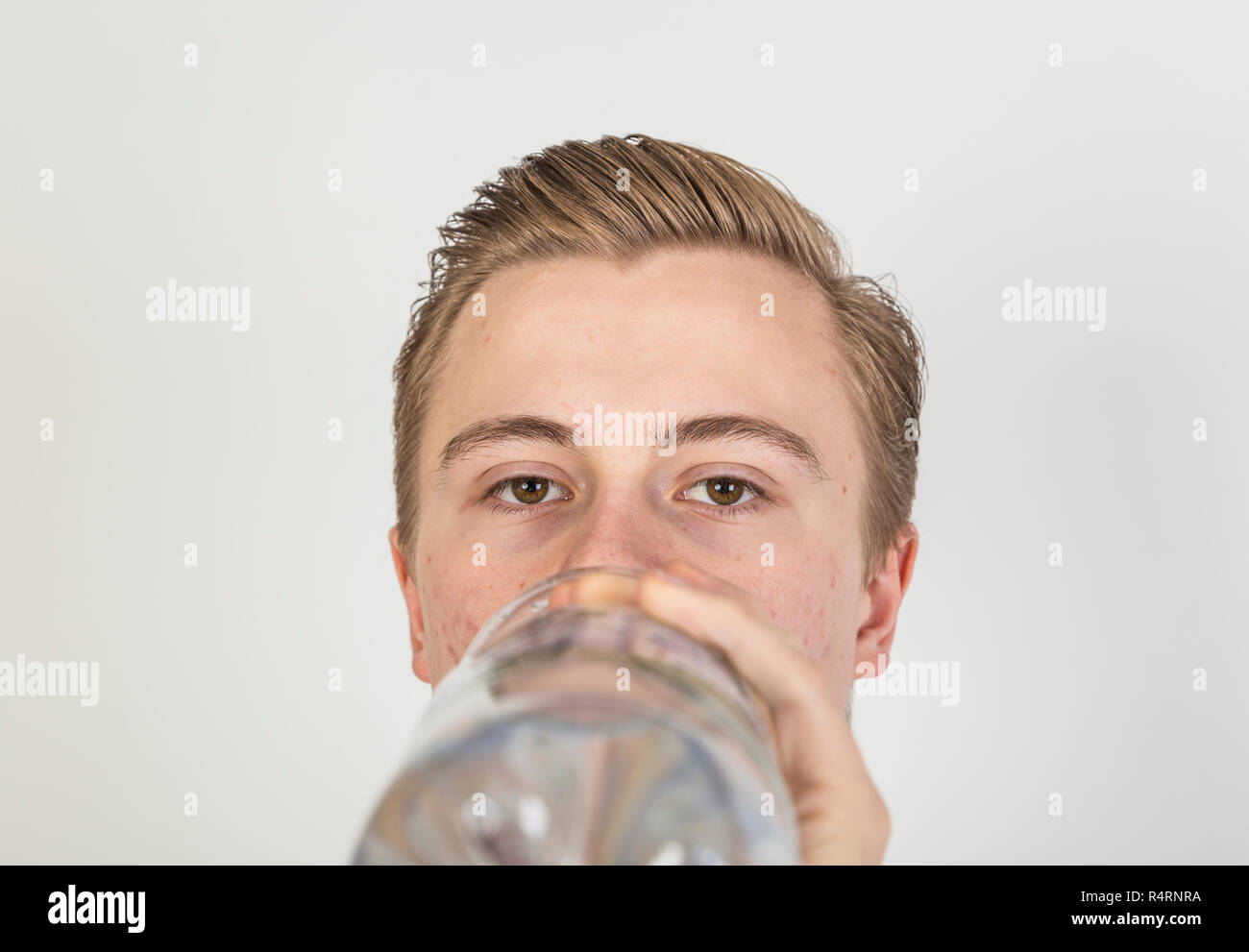 Child sweating drink water hi-res stock photography and images - Alamy