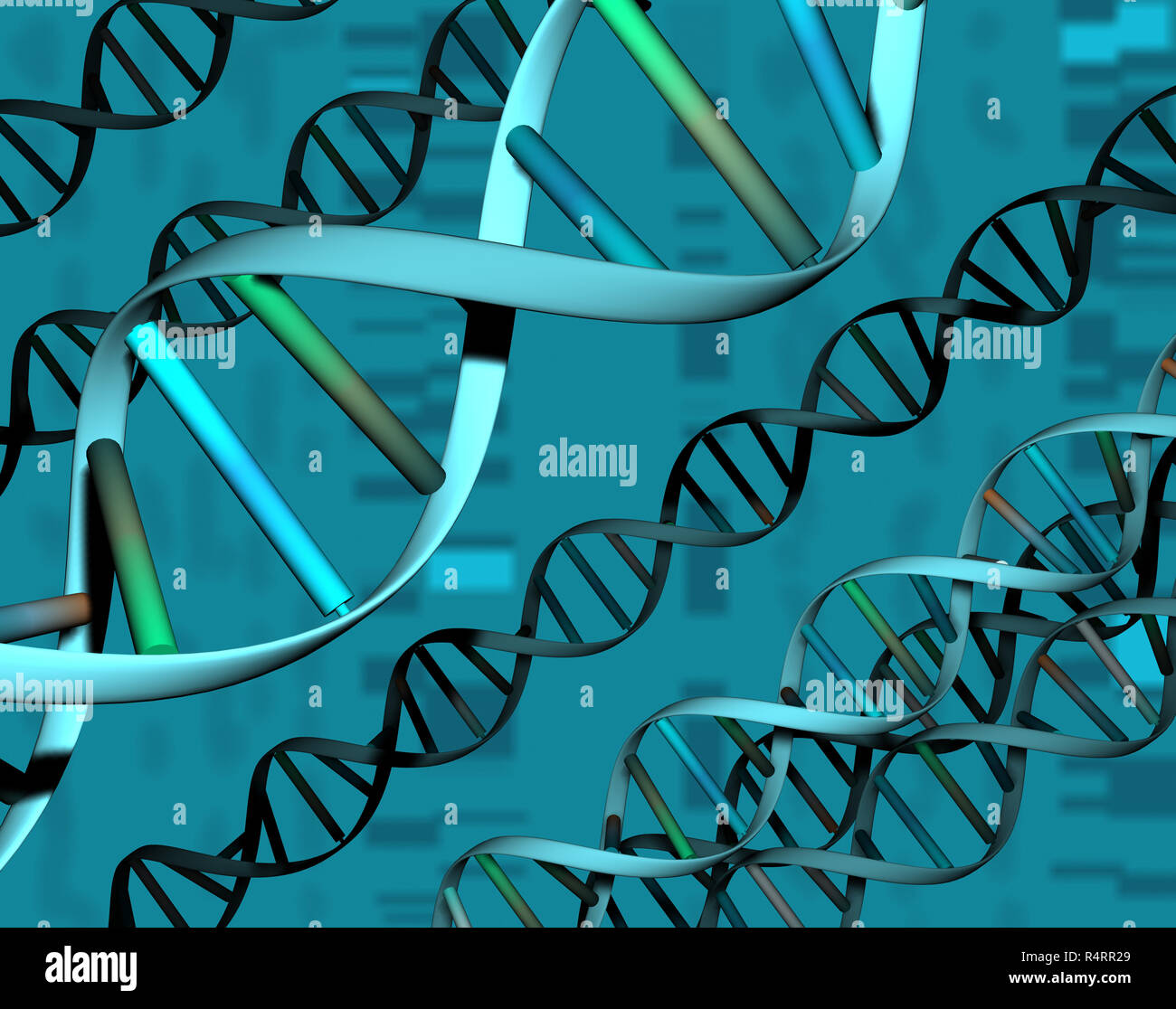genetic material in the cell Stock Photo - Alamy