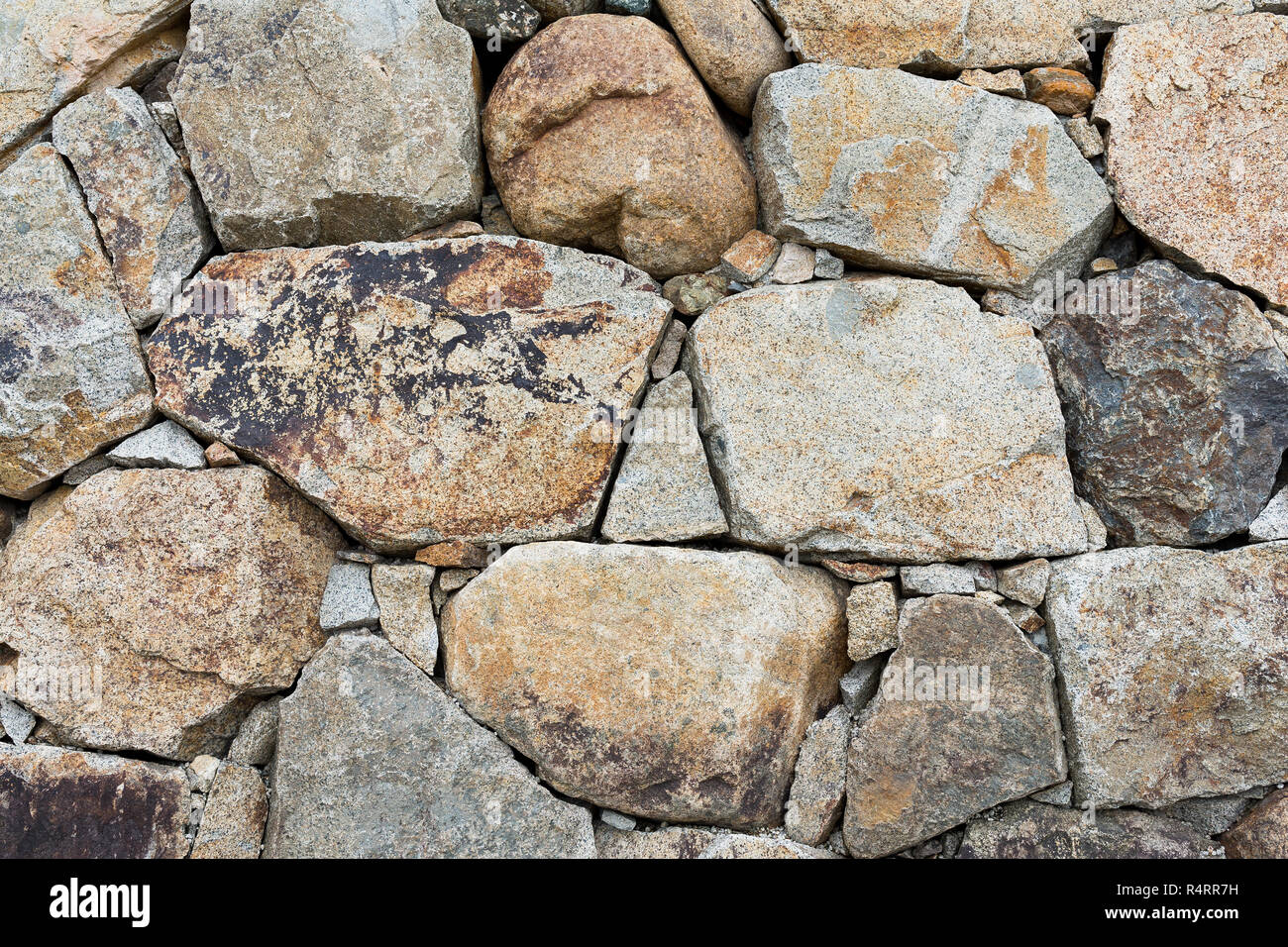 Rock stone wall Stock Photo - Alamy