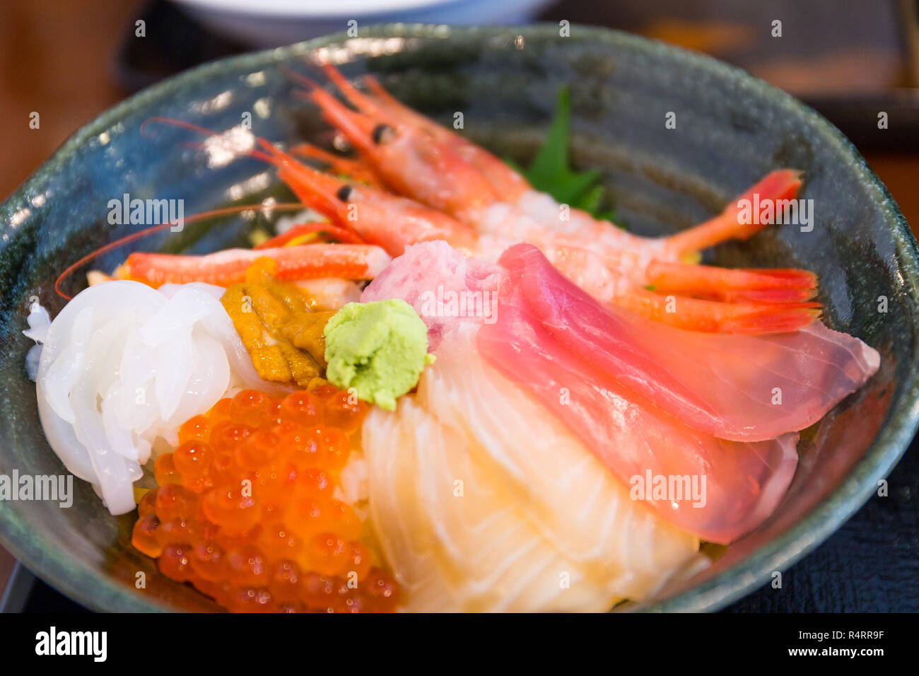 Japanese Sashimi bowl Stock Photo - Alamy