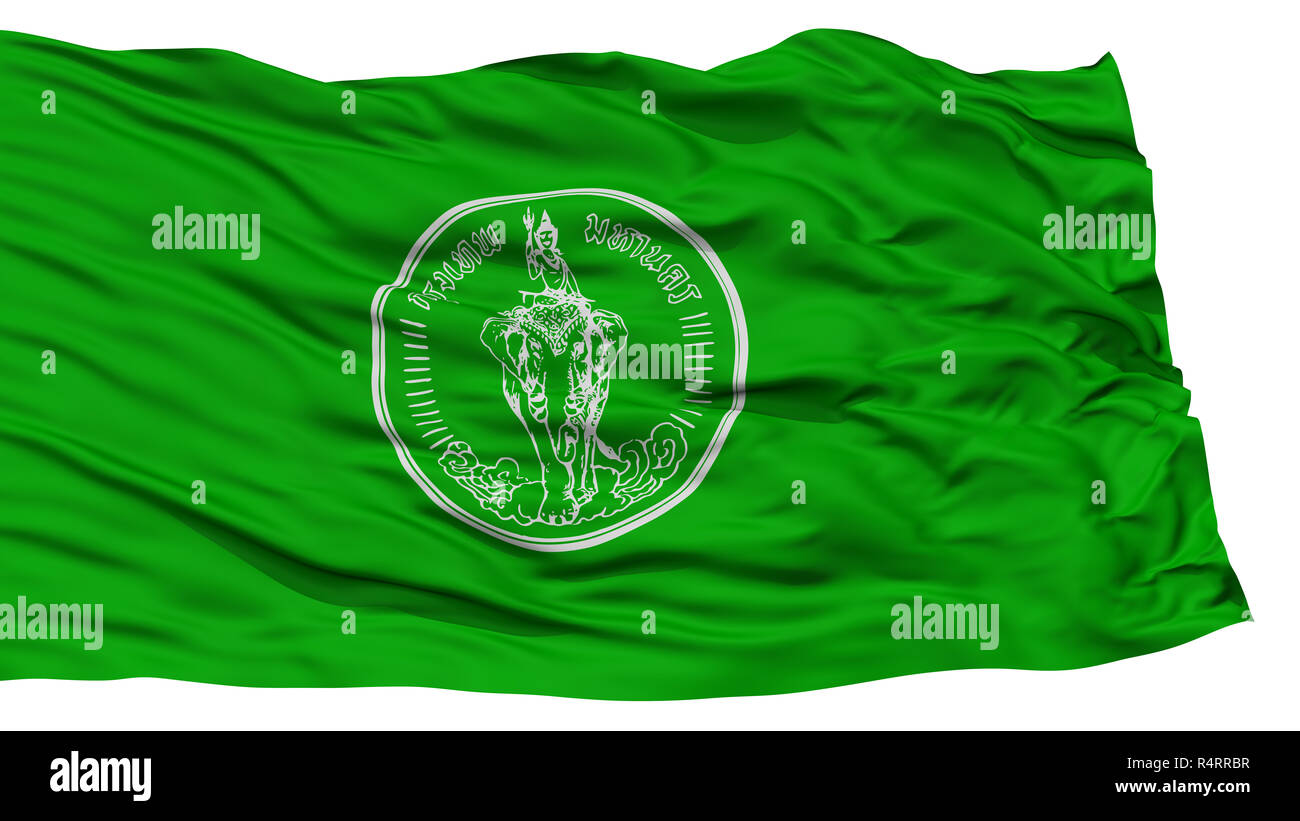 3d flag of the bangkok hi-res stock photography and images - Alamy