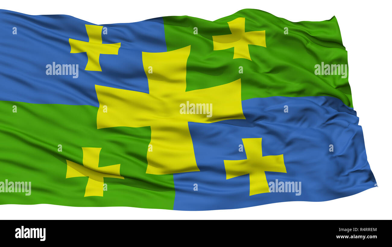 Isolated Kutaisi City Flag Stock Photo - Alamy