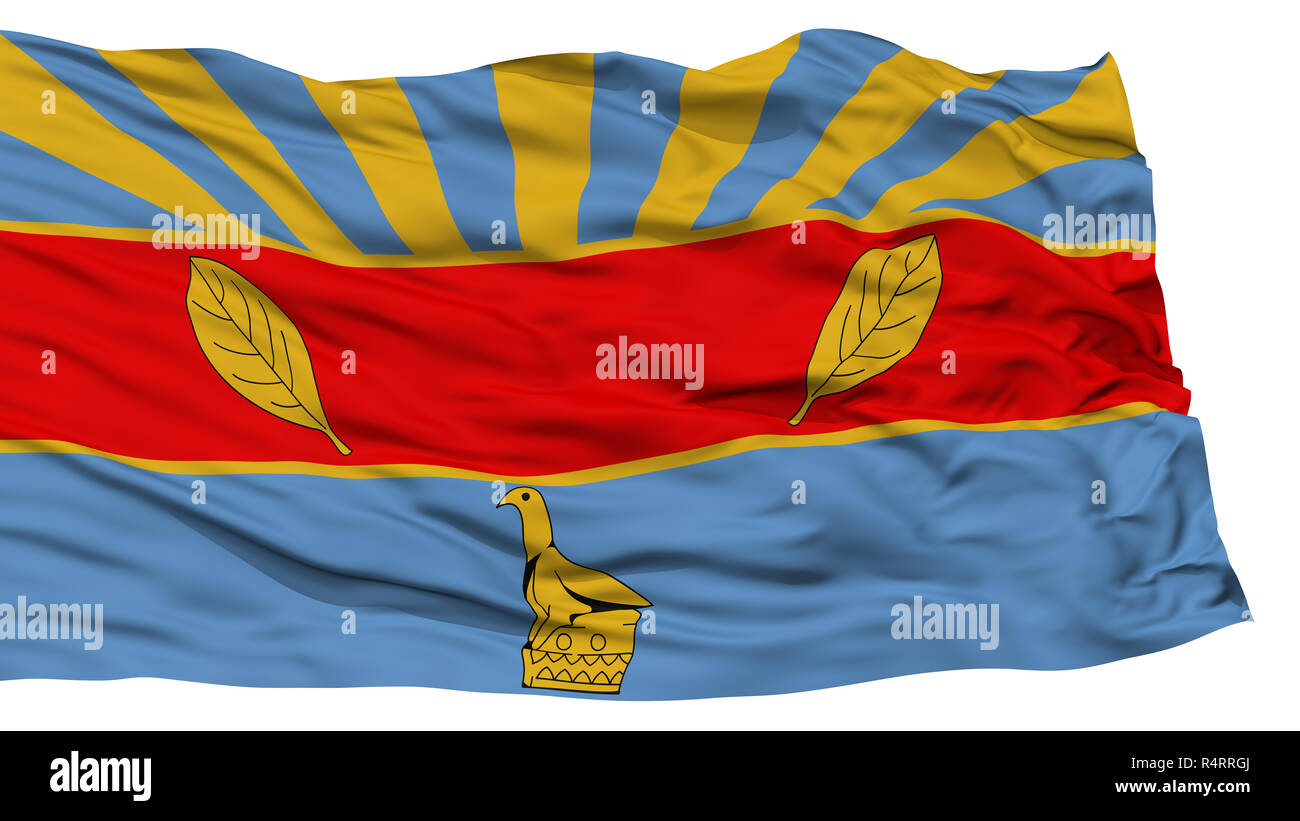Isolated Harare City Flag Stock Photo - Alamy
