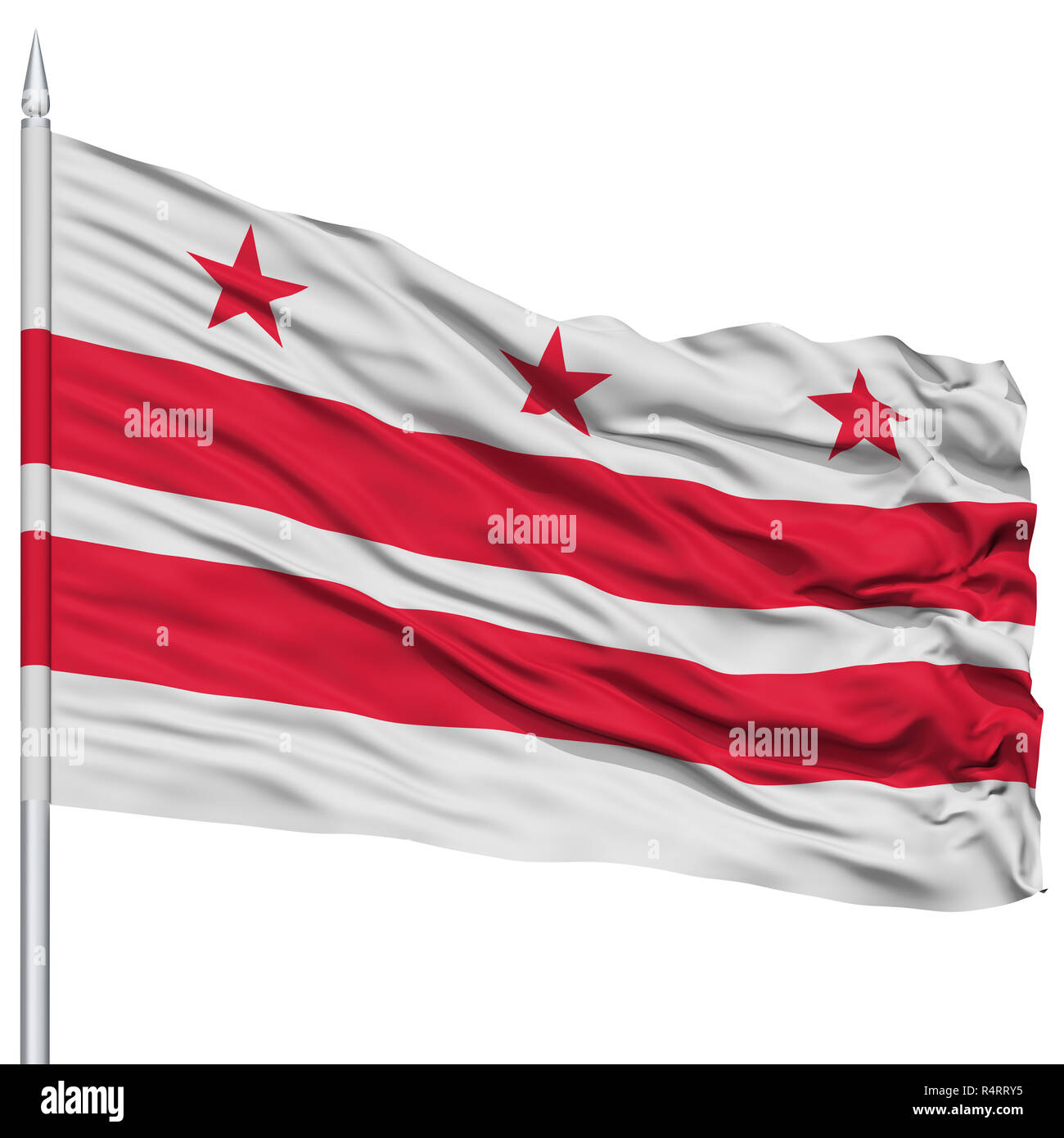 Dc city flag hi-res stock photography and images - Alamy