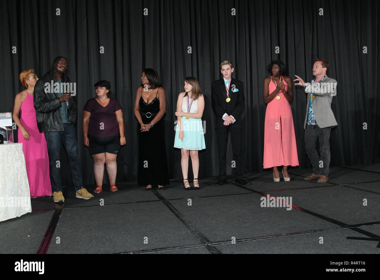 LOS ANGELES, CA - JULY 29: Sunny Chae of Global Talent Management ...
