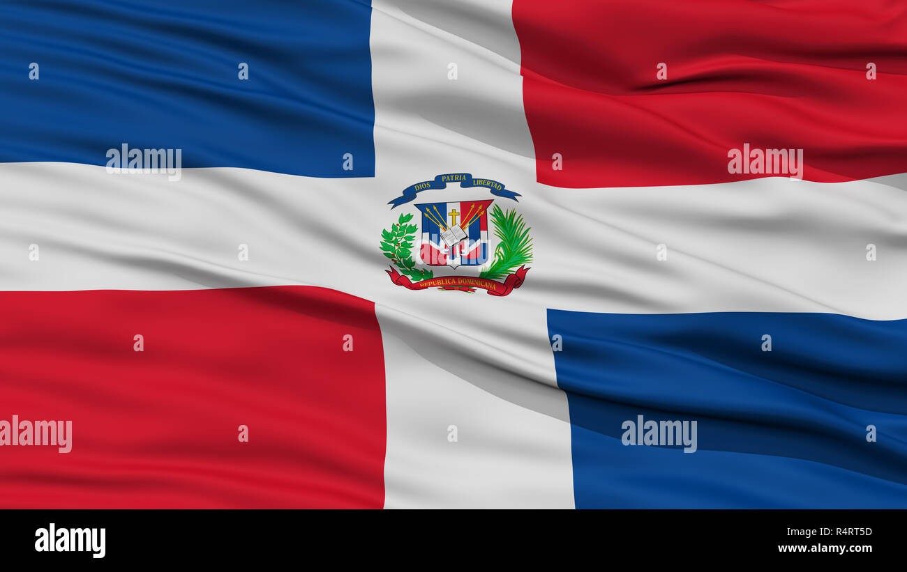 Flag dominican republic flies hi-res stock photography and images - Alamy