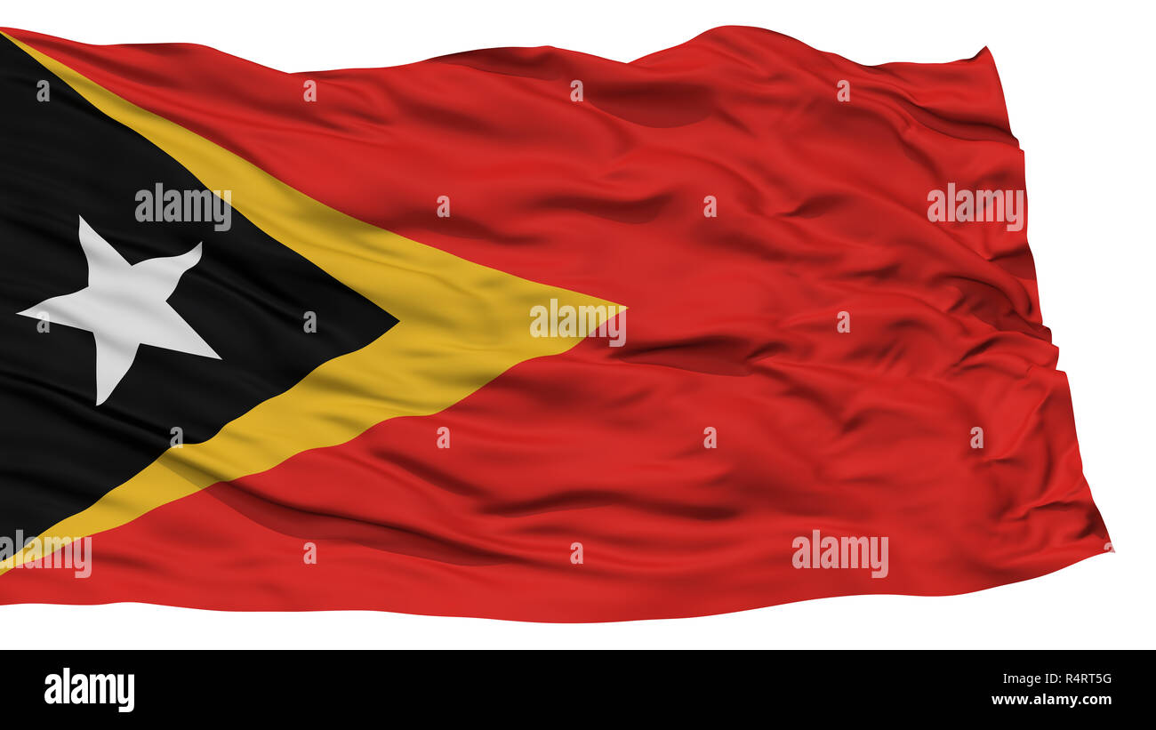 Realistic flag east timor hi-res stock photography and images - Alamy