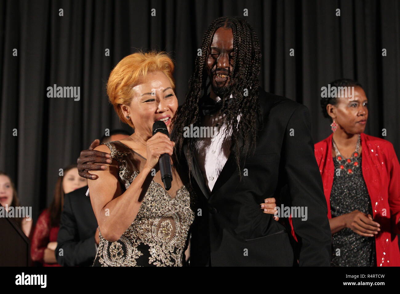 LOS ANGELES, CA - JULY 29: Sunny Chae of Global Talent Management and ...