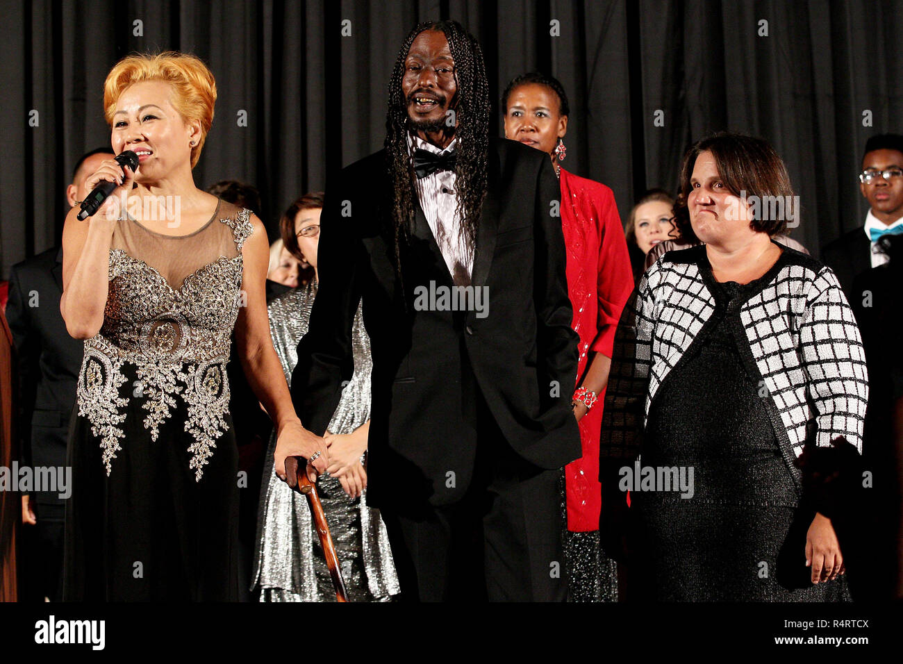 LOS ANGELES, CA - JULY 29: Sunny Chae of Global Talent Management and ...
