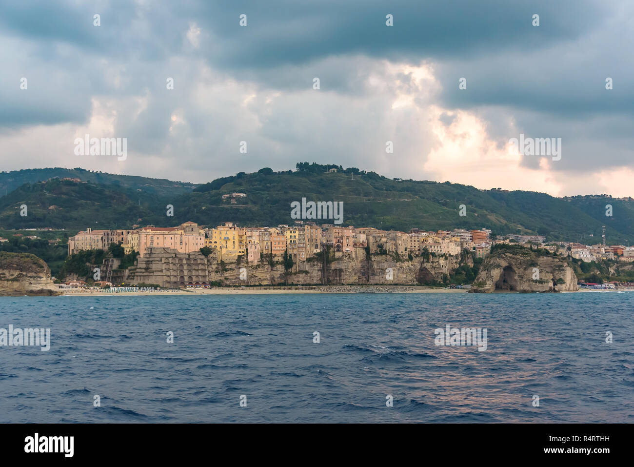 Calabria mediterranean italy view village hi-res stock photography and ...