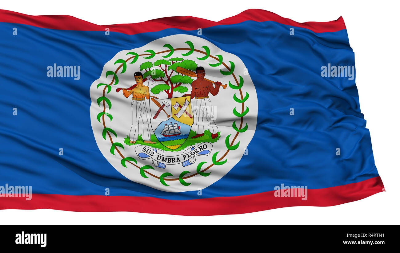 3d render belize flag hi-res stock photography and images - Alamy