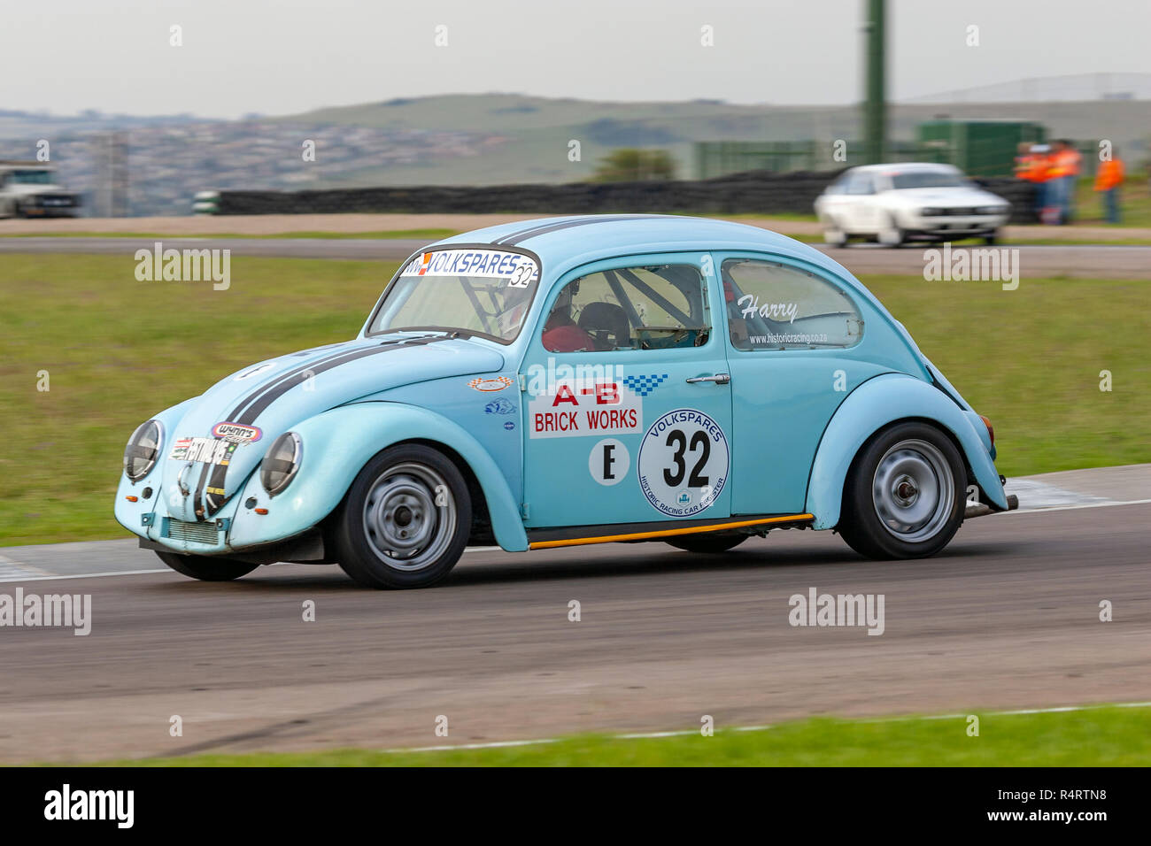 Classic car race meeting held at Zwartkops raceway in Pretoria, South ...
