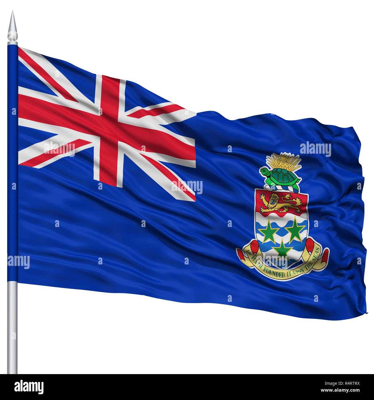 Cayman islands flag hi-res stock photography and images - Alamy