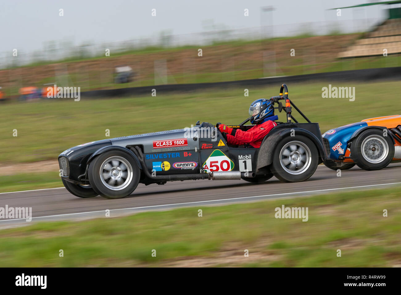 Classic car race meeting held at Zwartkops raceway in Pretoria, South ...