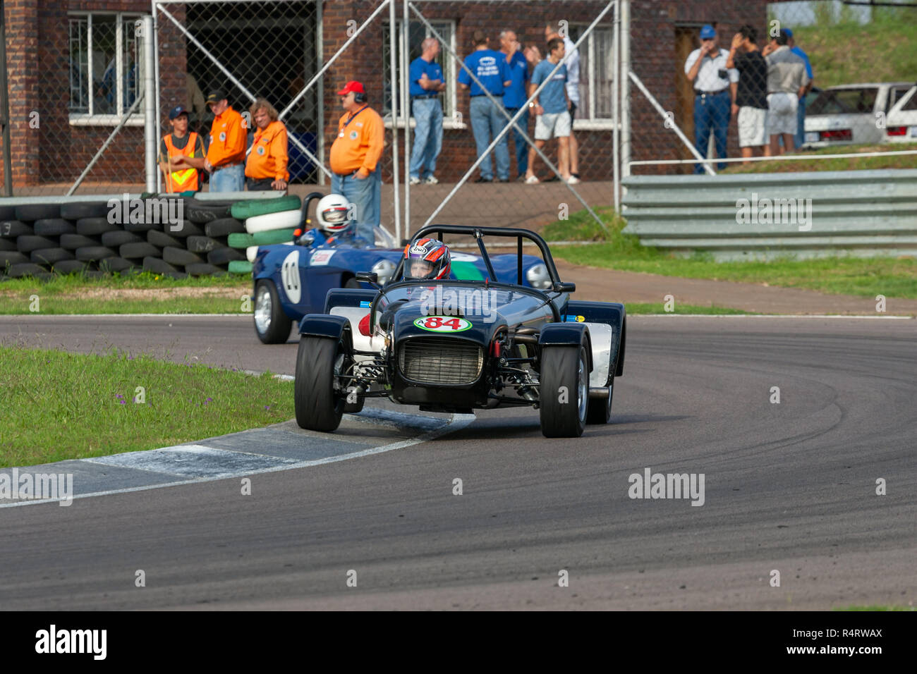 Classic car race meeting held at Zwartkops raceway in Pretoria, South ...