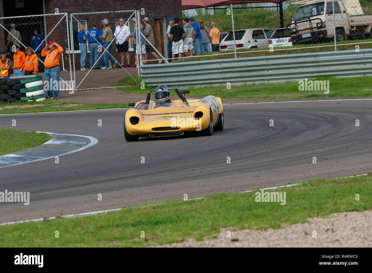 Classic car race meeting held at Zwartkops raceway in Pretoria, South ...