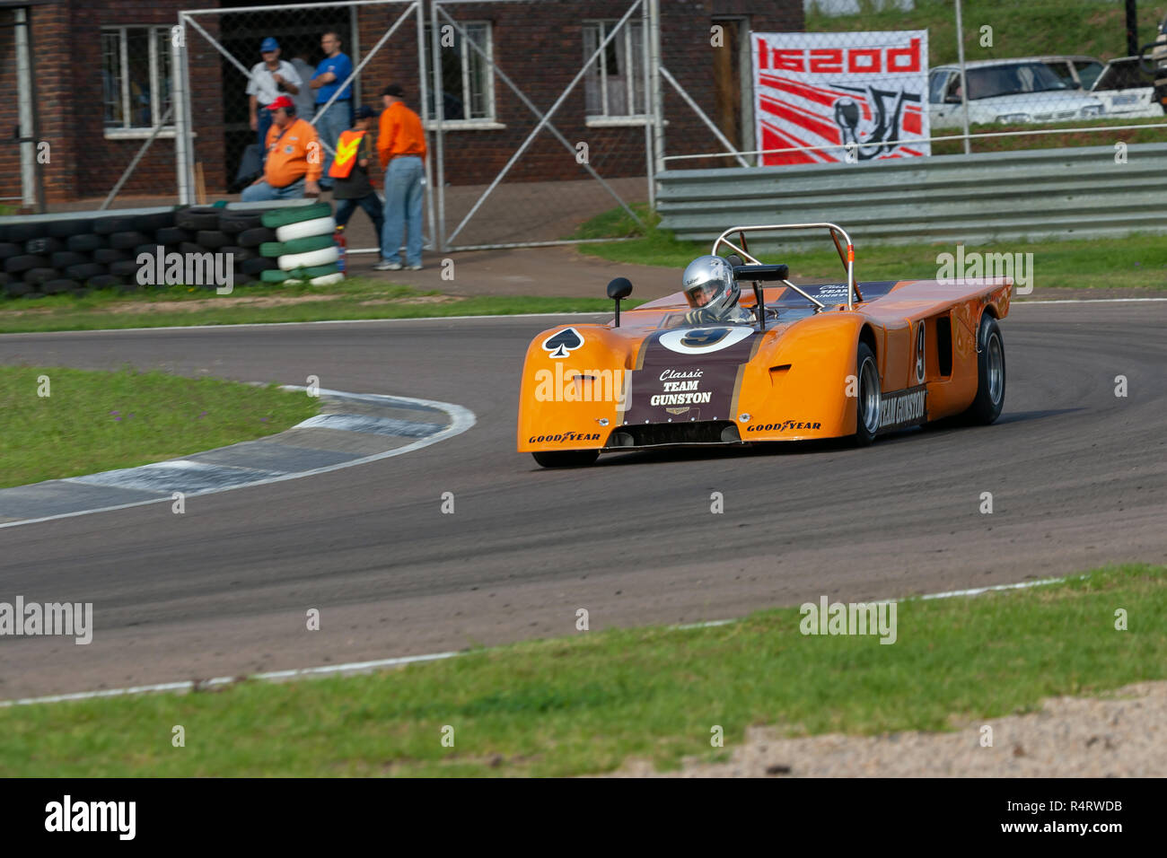 Classic and historic car racing meet held at the Zwartkops racetrack ...