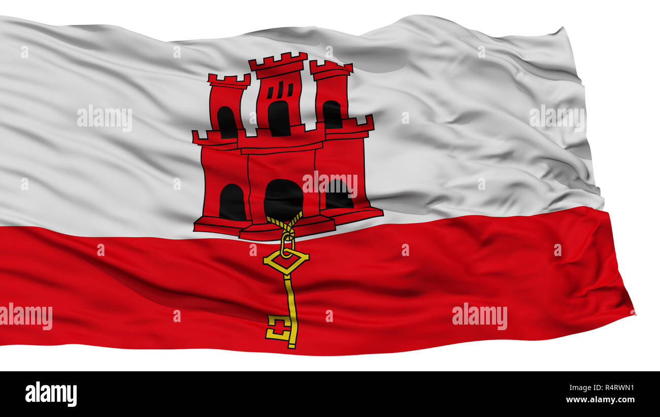 Gibraltar flag hi-res stock photography and images - Alamy