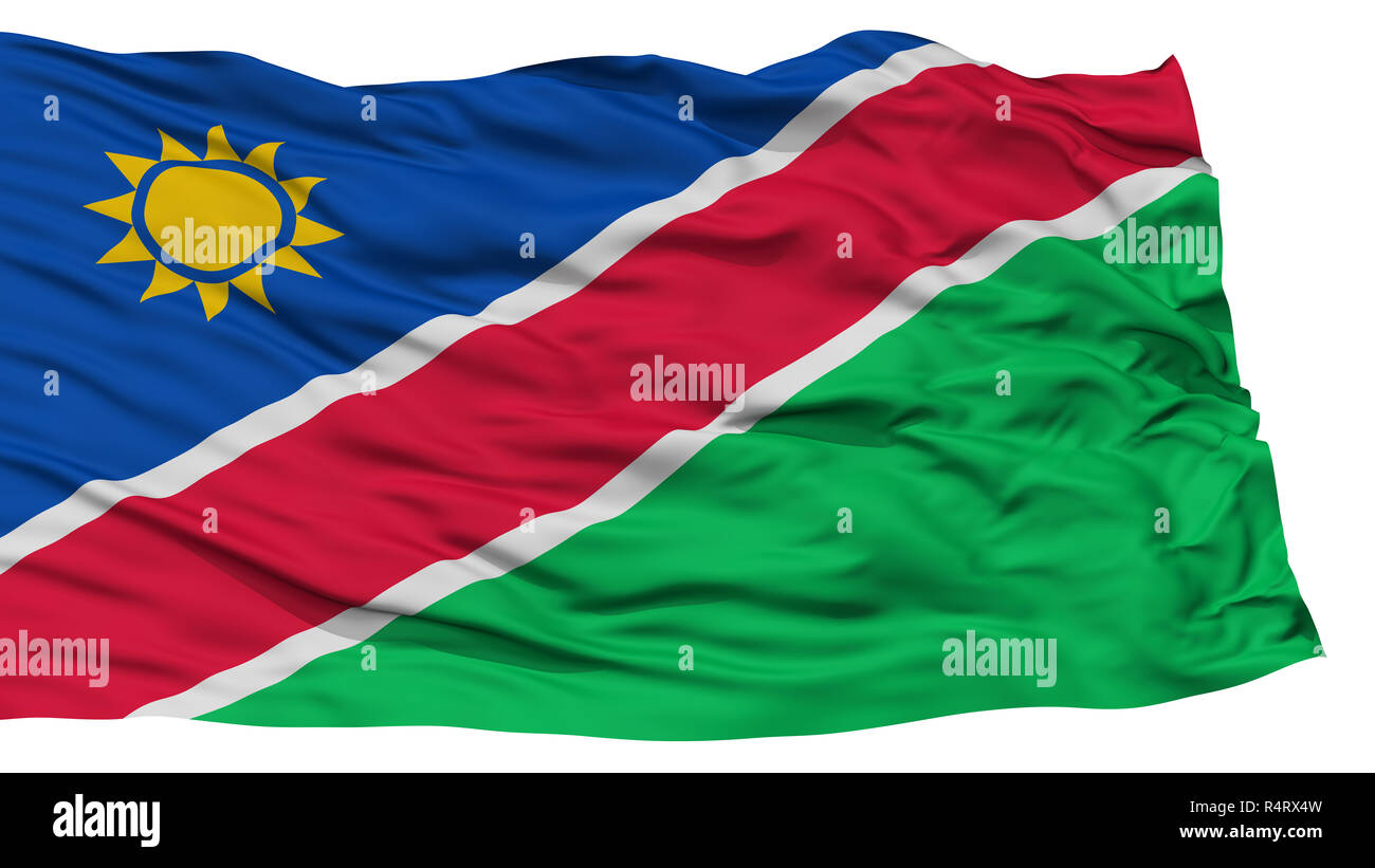 Isolated Namibia Flag Stock Photo - Alamy