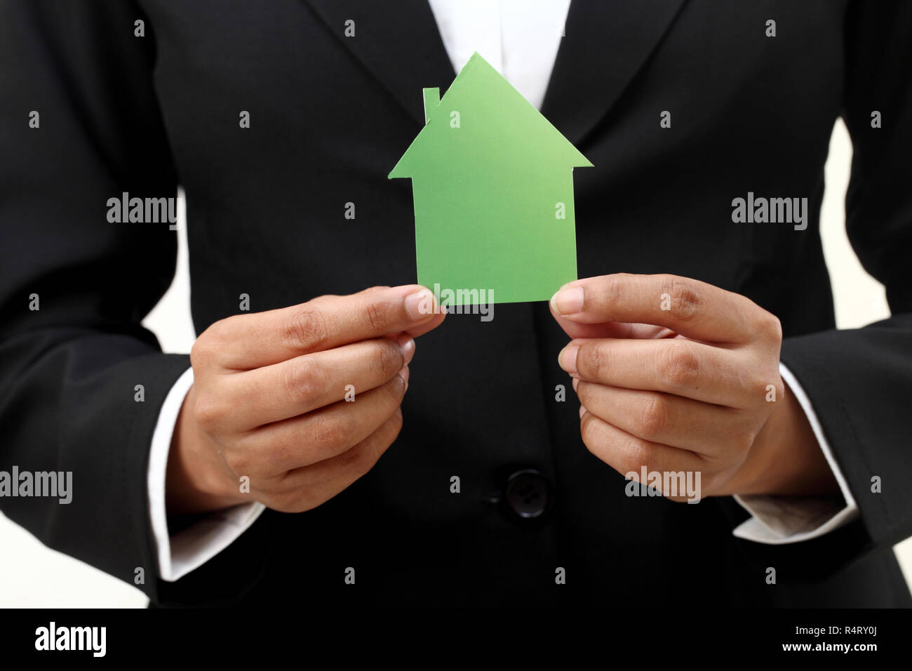 Hands holding house hi-res stock photography and images - Alamy