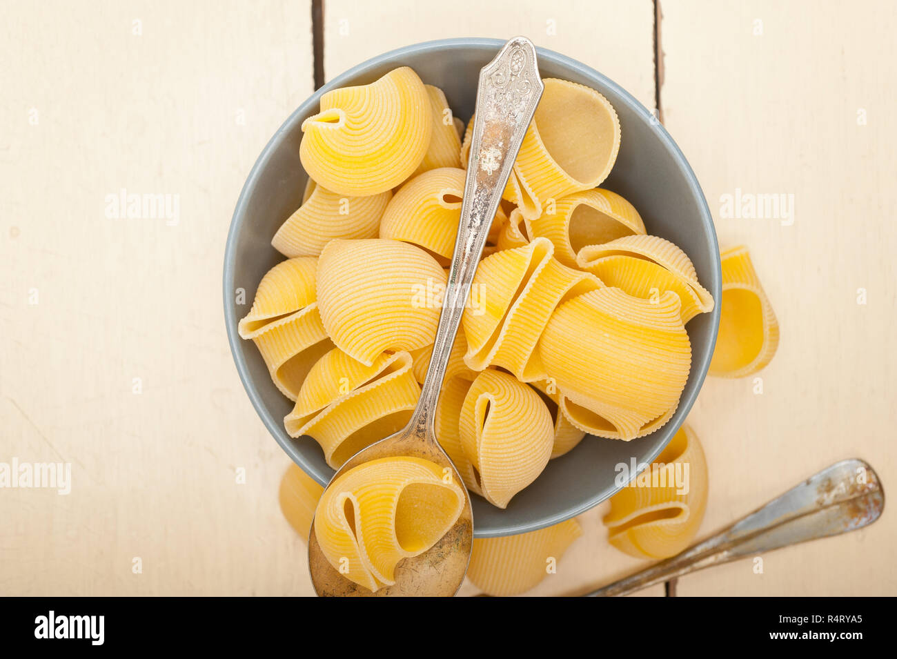 Italian snail lumaconi pasta Stock Photo - Alamy