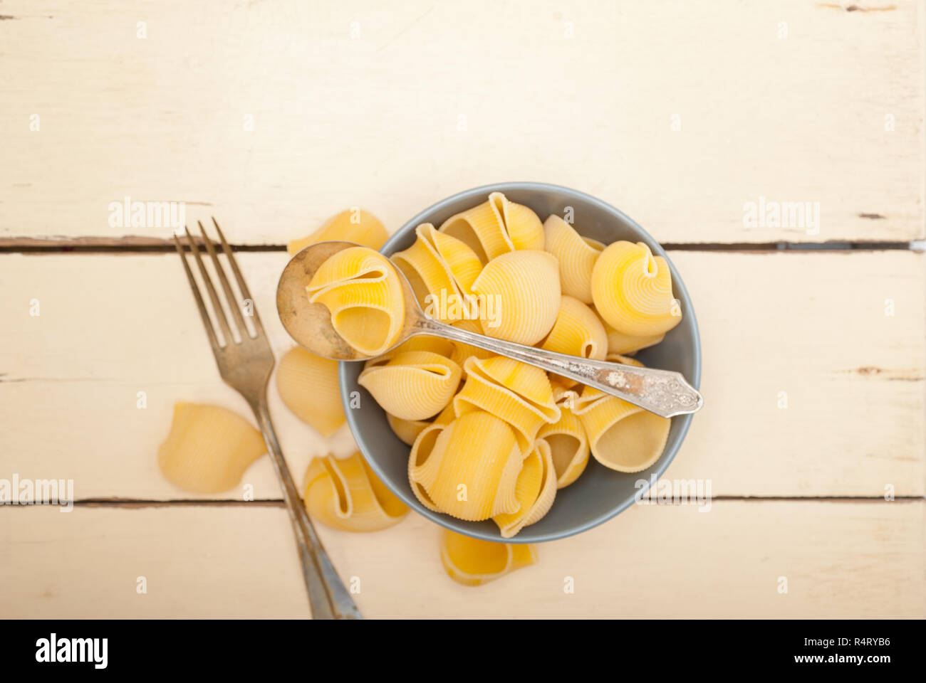 Italian snail lumaconi pasta Stock Photo - Alamy