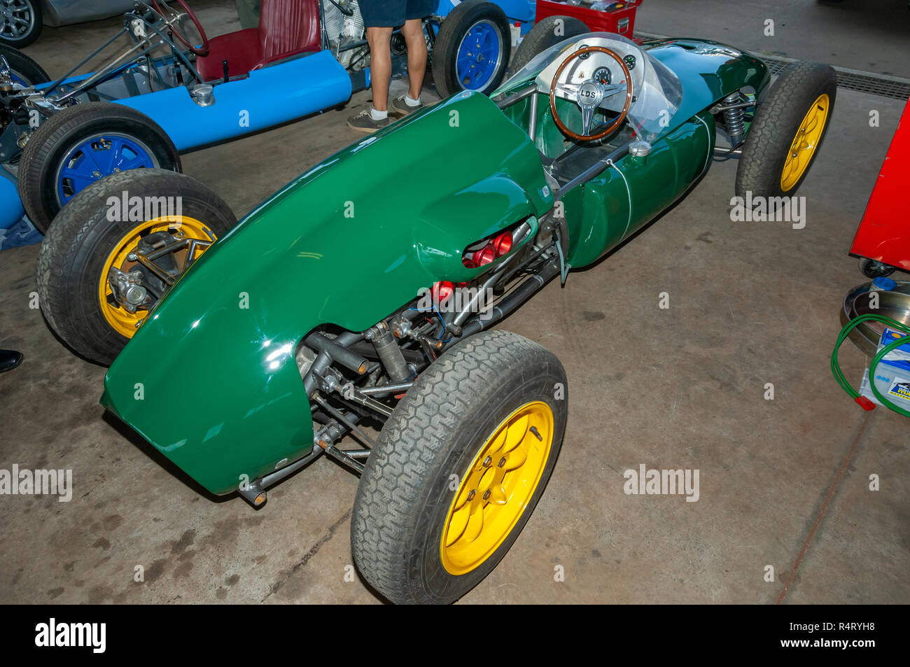 Classic and historic car racing meet held at the Zwartkops racetrack ...