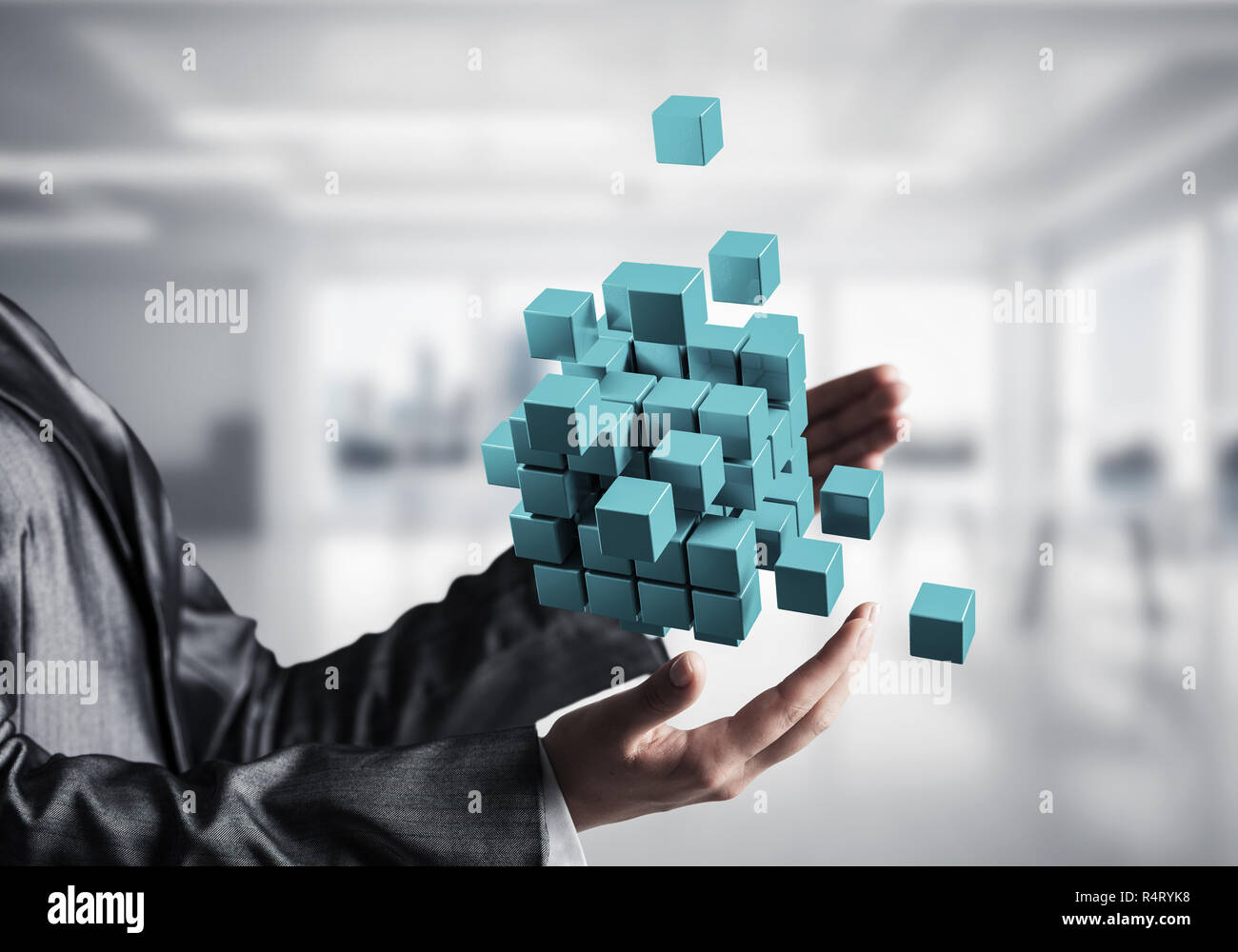 Deep analyzing and problem solving concepts Stock Photo - Alamy