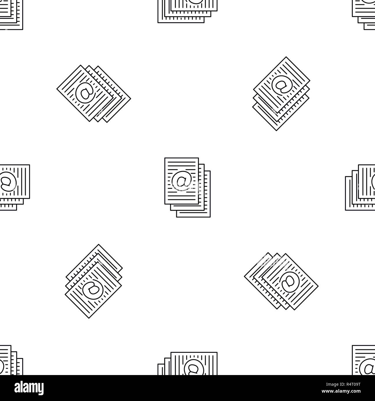 Address sheets pattern seamless vector repeat geometric for any web design Stock Vector Image ...