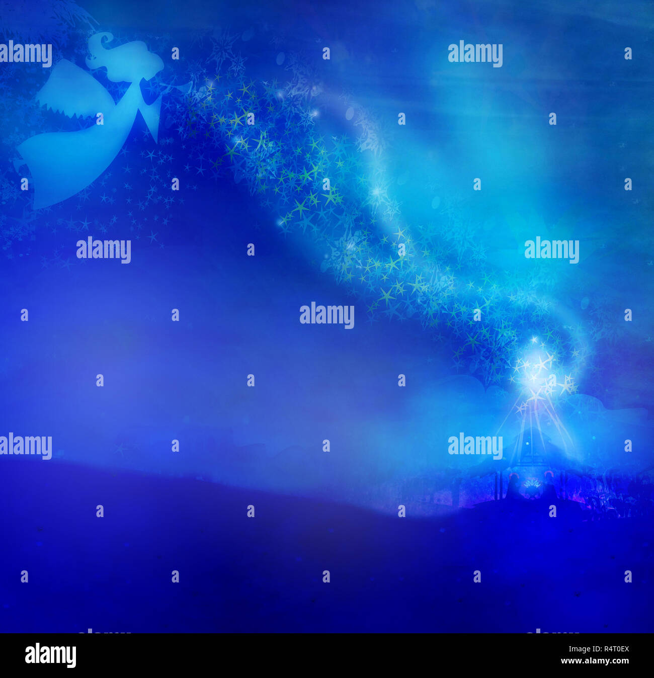 Christmas religious nativity scene Stock Photo - Alamy