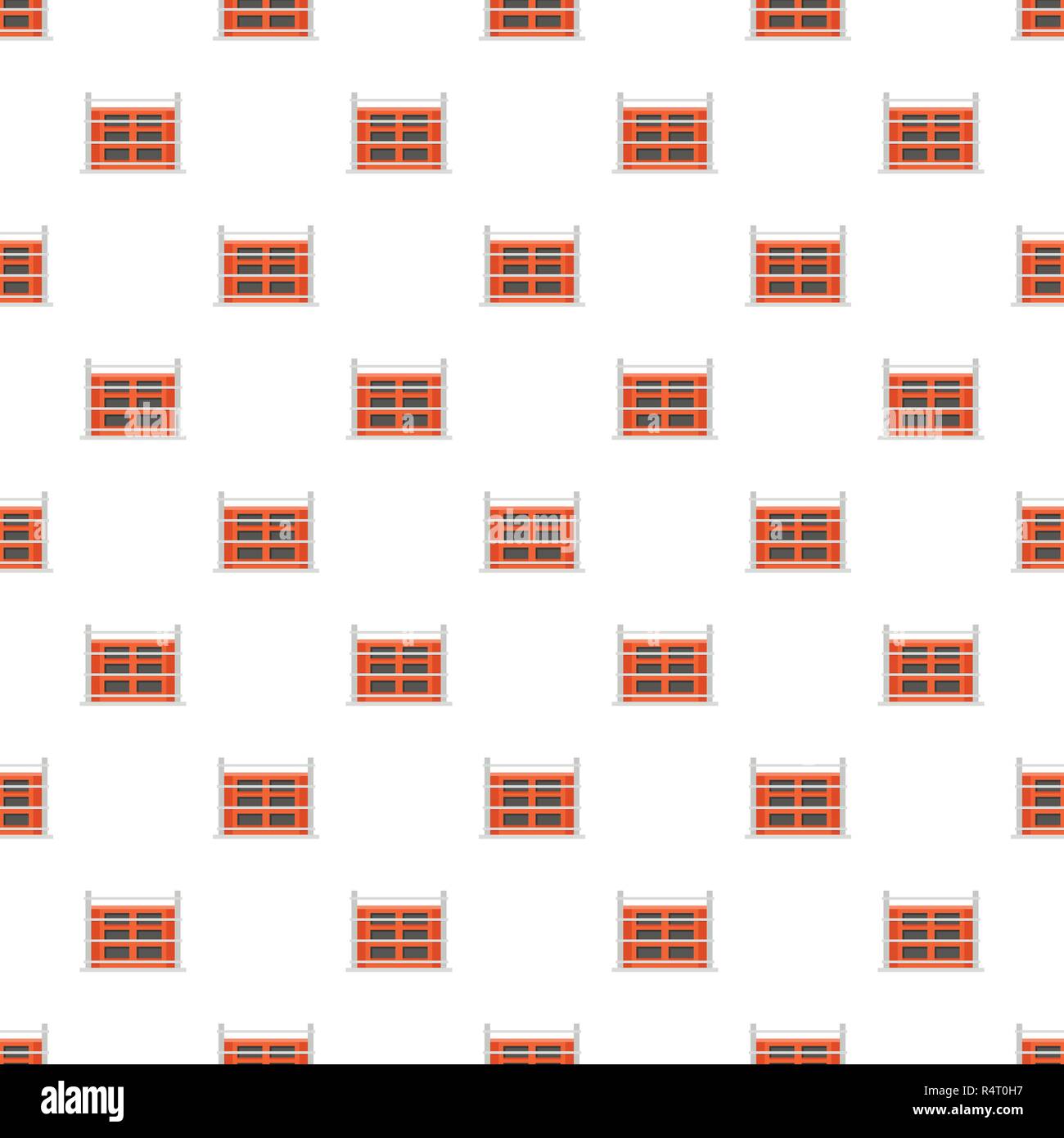 Structure Of House Pattern Seamless Vector Repeat For Any Web Design Stock Vector Image And Art