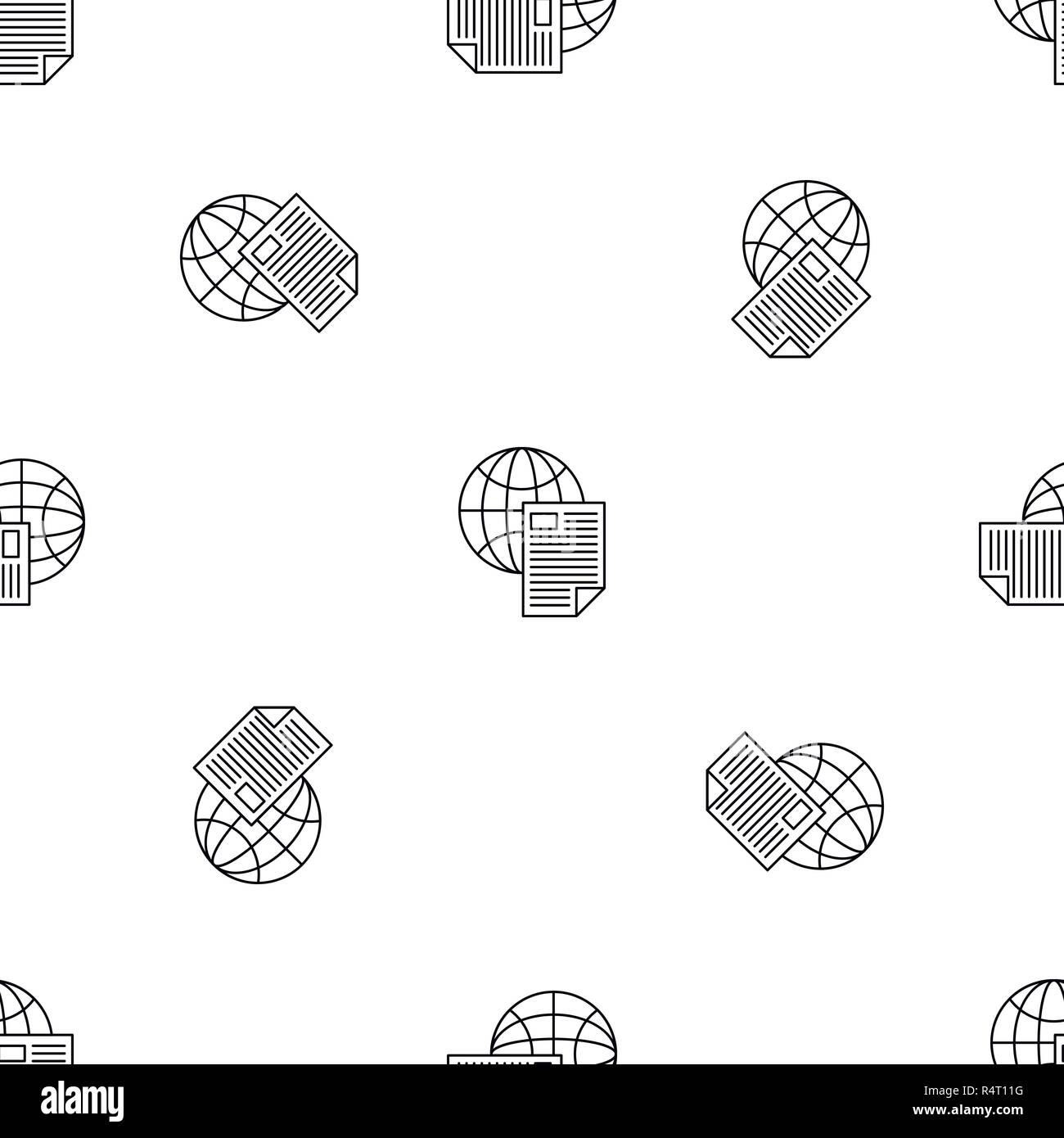 Global document pattern seamless vector repeat geometric for any web design Stock Vector Image ...