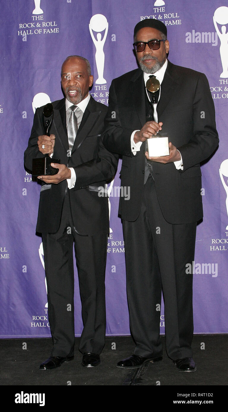 NEW YORK Ð March 10: Songwriters/music producers Leon Huff and Kenny ...