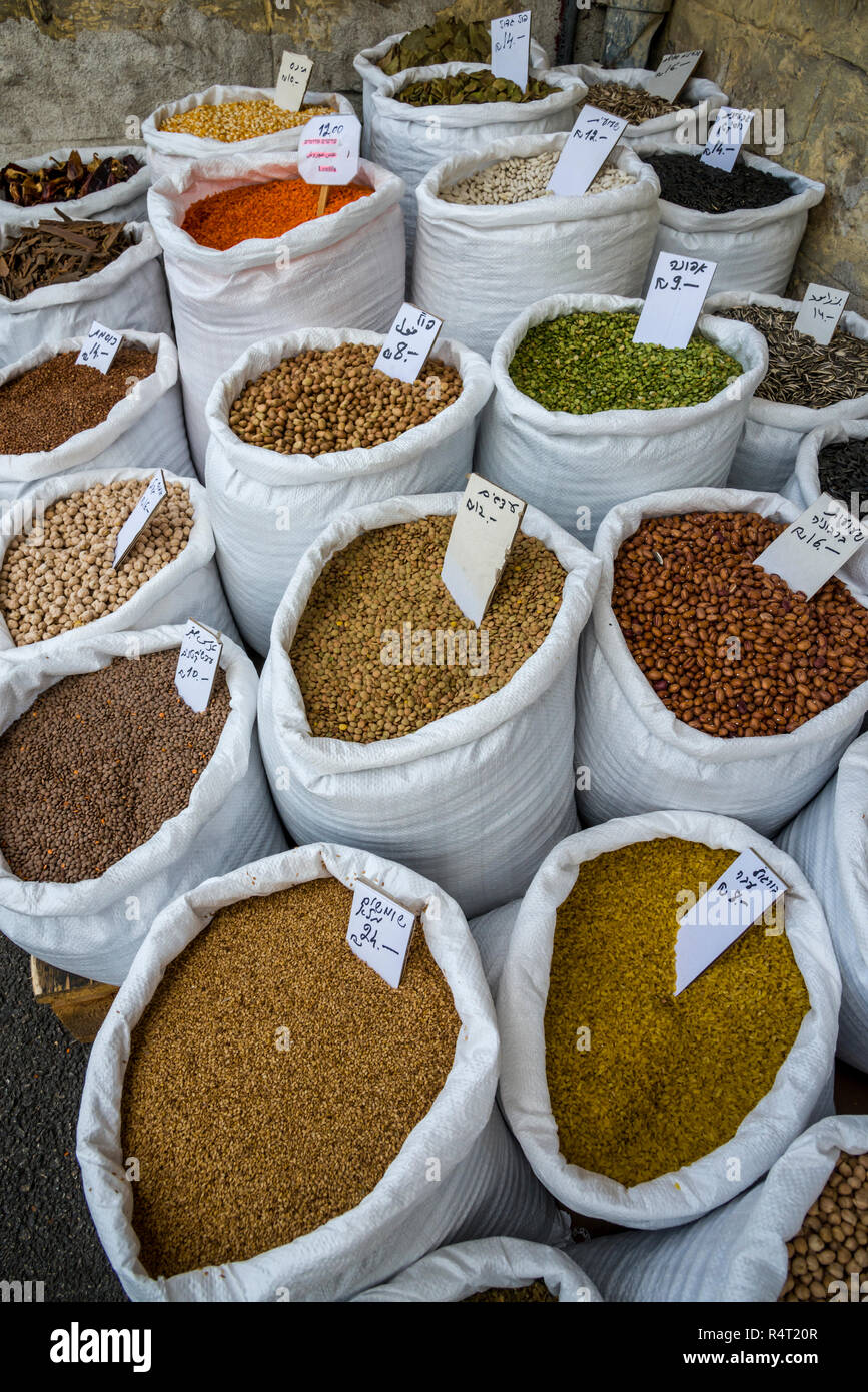 Display Of Food Grains High Resolution Stock Photography and Images - Alamy
