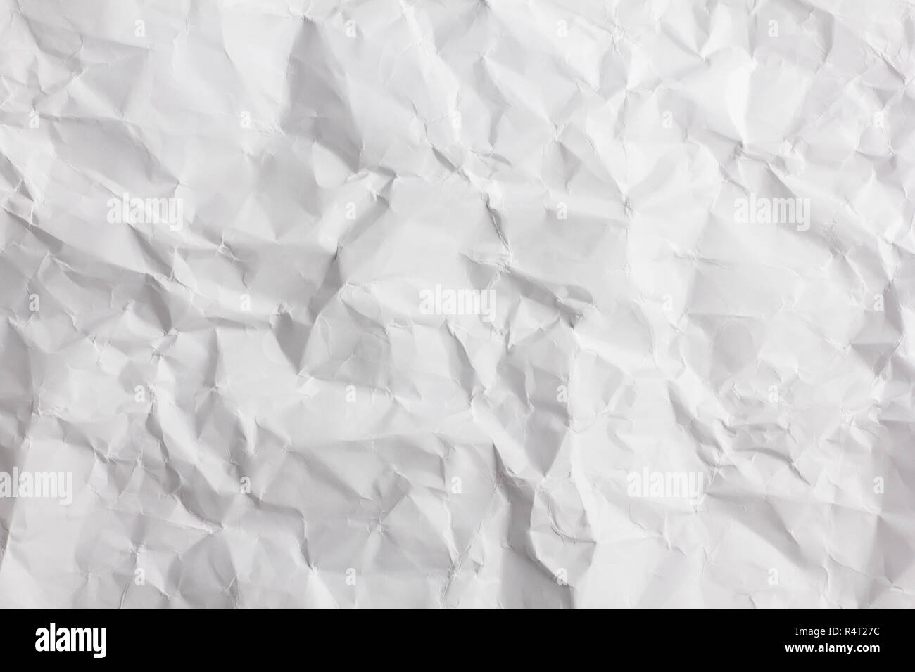 Crumpled paper sheet texture background Stock Photo - Alamy