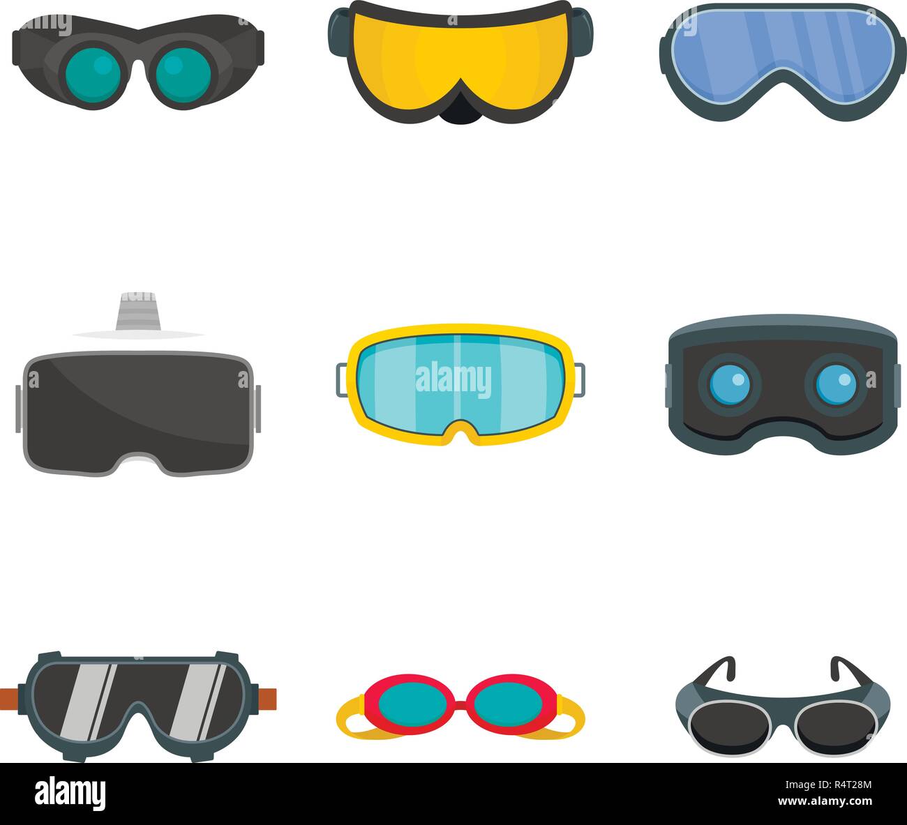 Drone goggles Stock Vector Images - Alamy