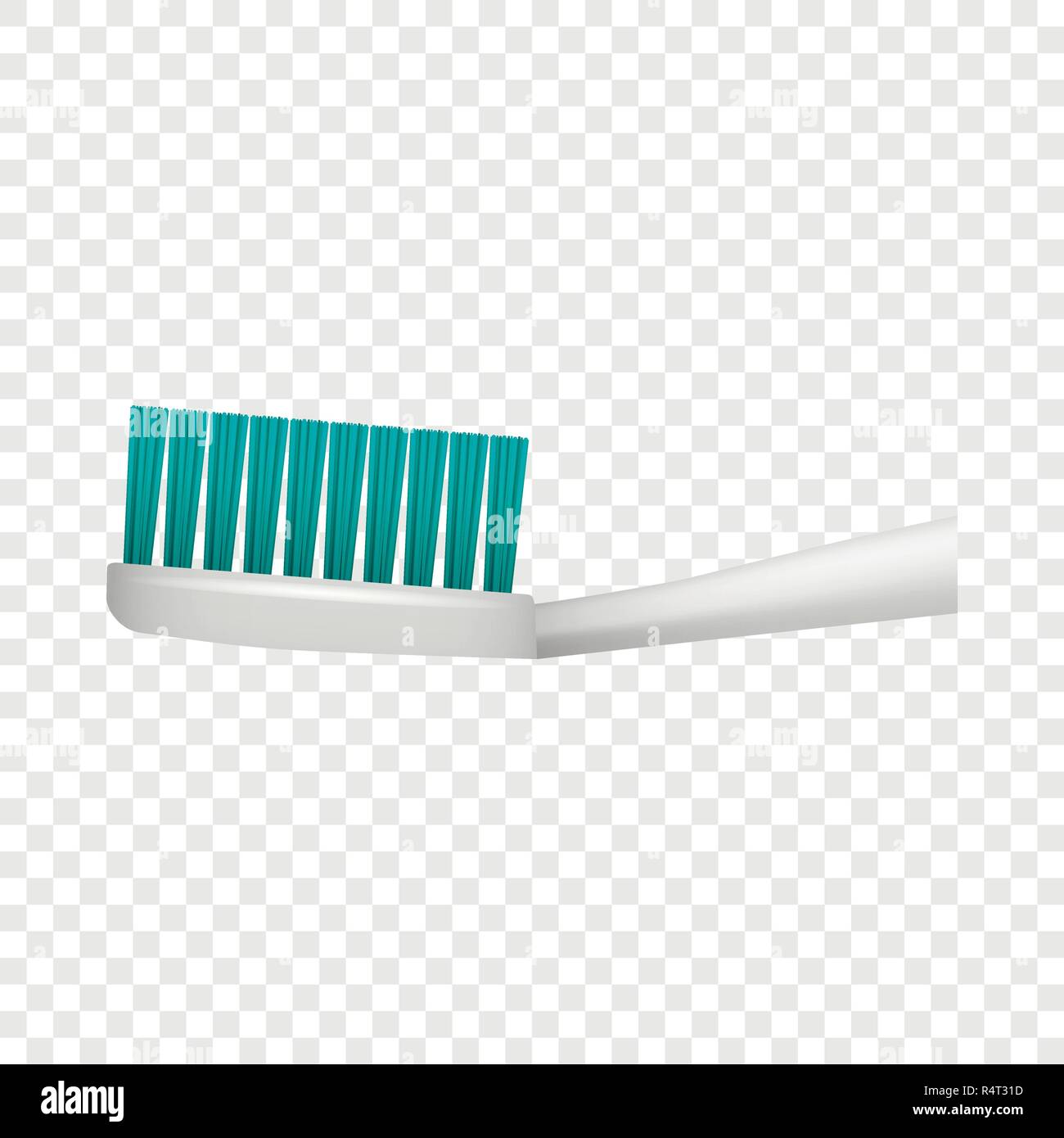 Toothbrush icon. Realistic illustration of toothbrush vector icon for ...