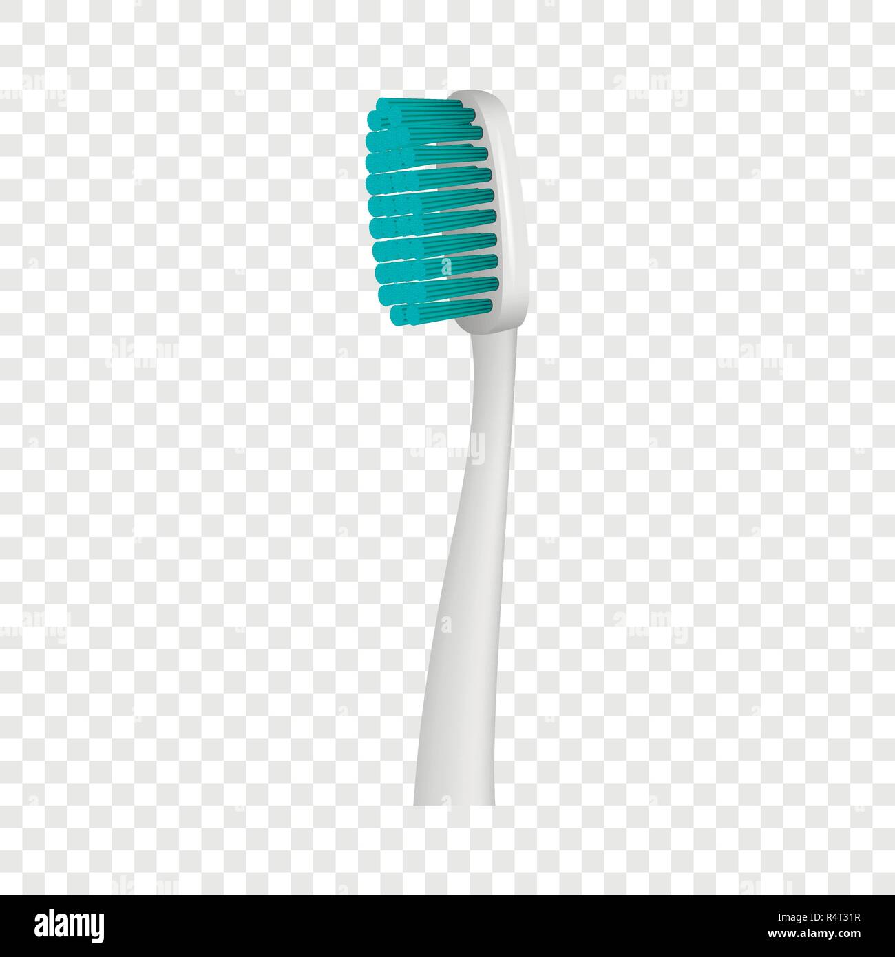 Protecting toothbrush icon. Realistic illustration of protecting ...