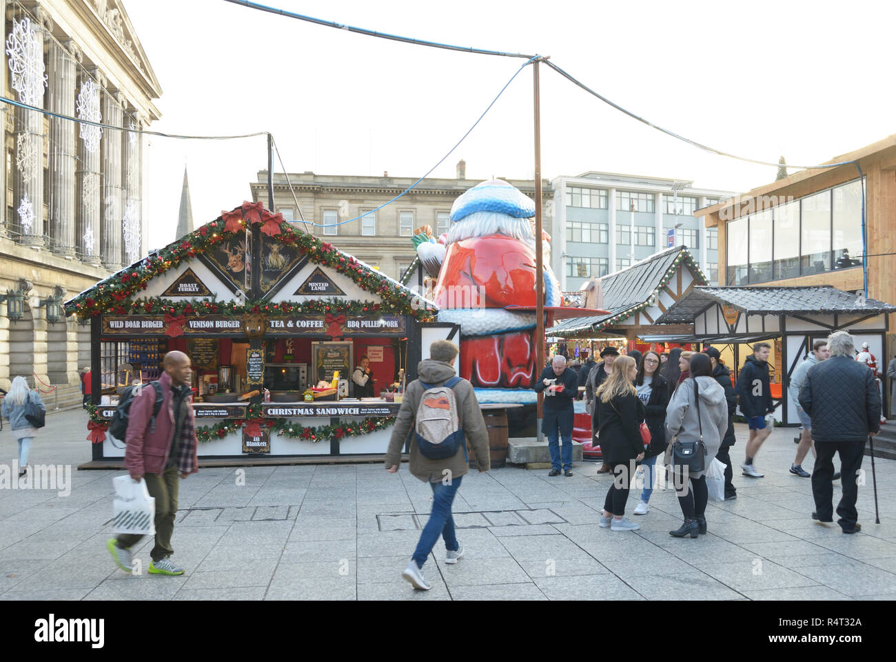 Winter Wonderland, Nottingham, England Stock Photo - Alamy
