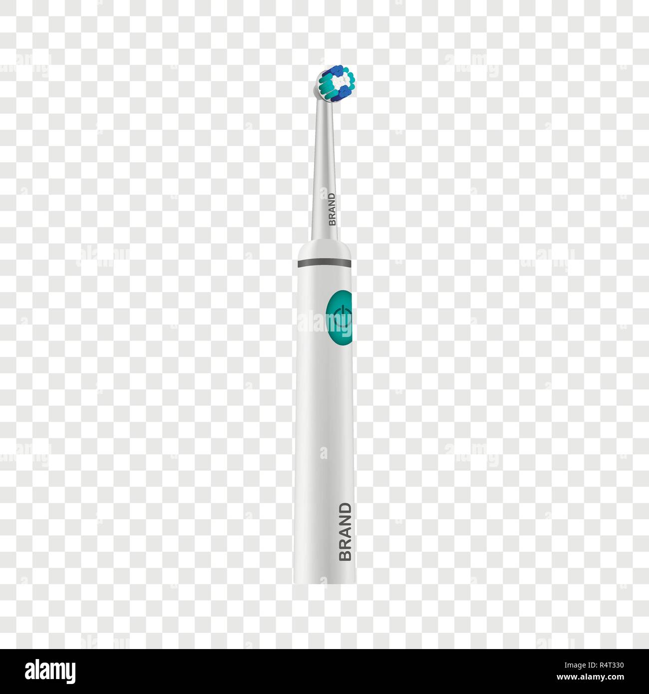 Electric toothbrush icon. Realistic illustration of electric toothbrush ...